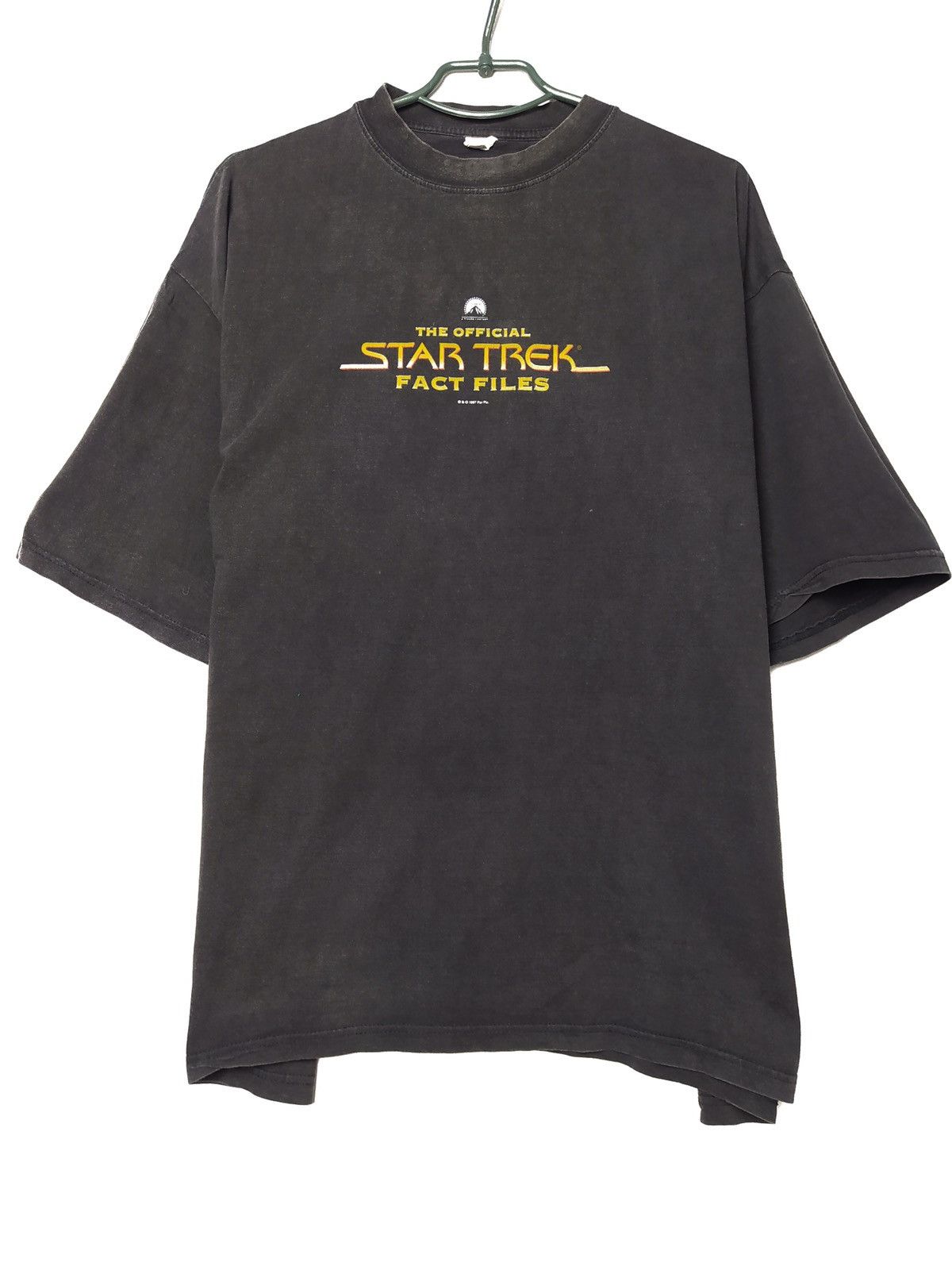 Vintage Vintage Fact Files Star Trek 90s 1998 T Shirt | Grailed