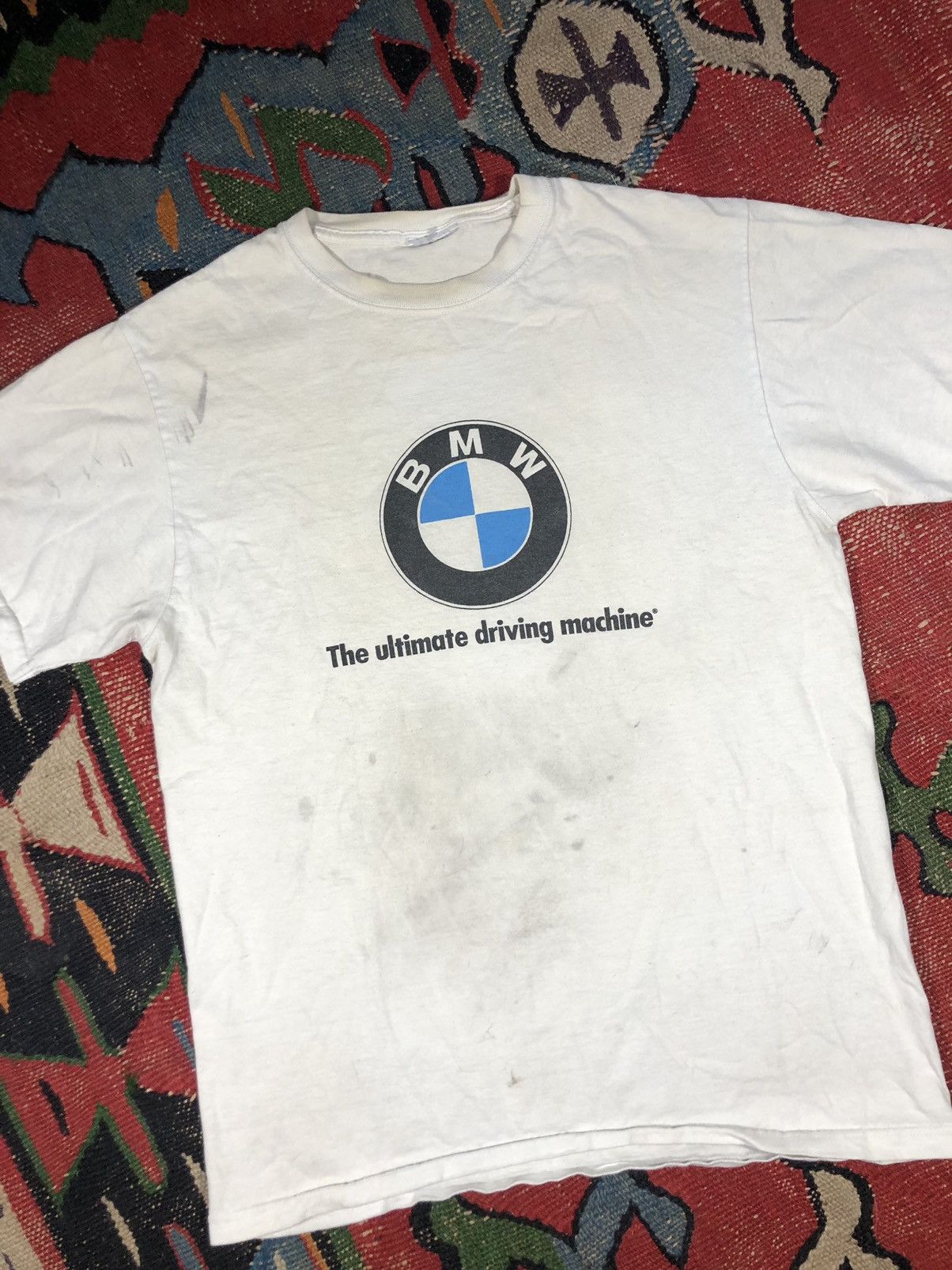 Vintage Vintage BMW Logo Stained Disstressed | Grailed