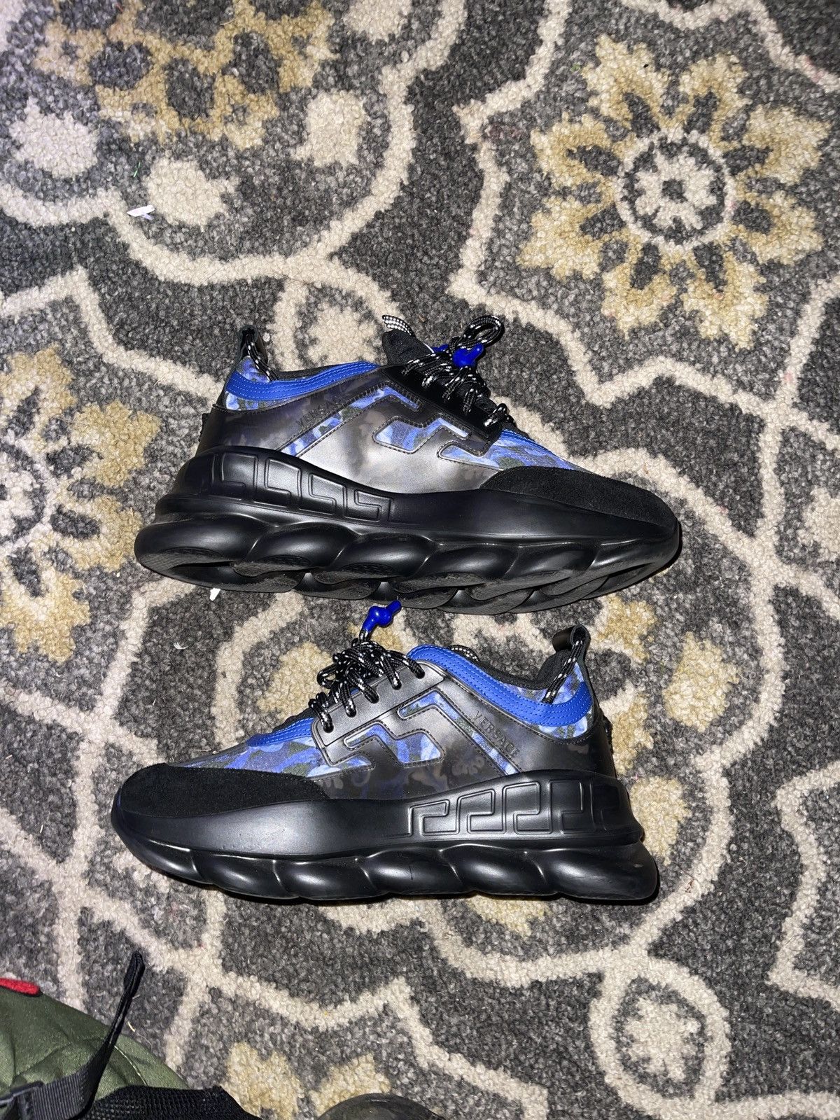 Versace Blue versache chain reaction | Grailed