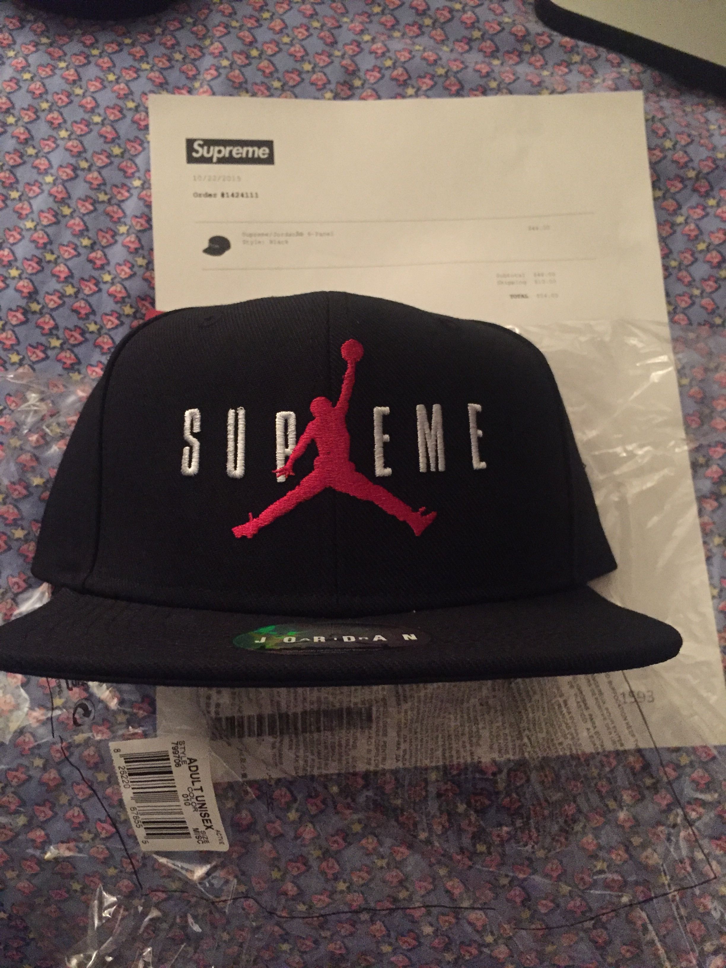 Jordan Brand × Supreme 5 Panel Snapback | Grailed