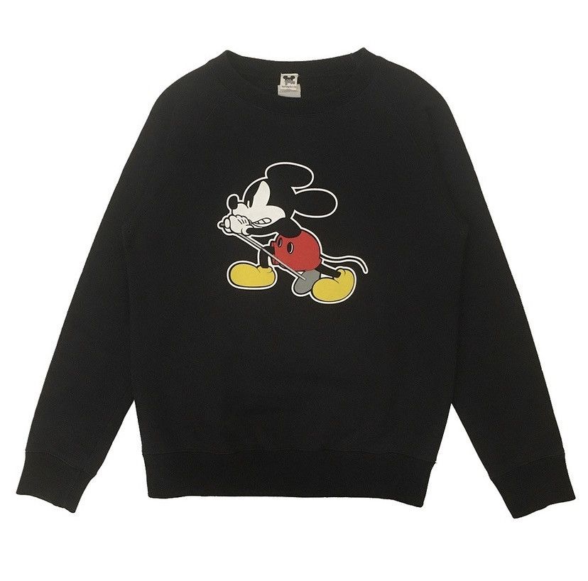 Japanese Brand × Number (N)ine Number (Nine) Mickey Mouse Crewneck Size ...