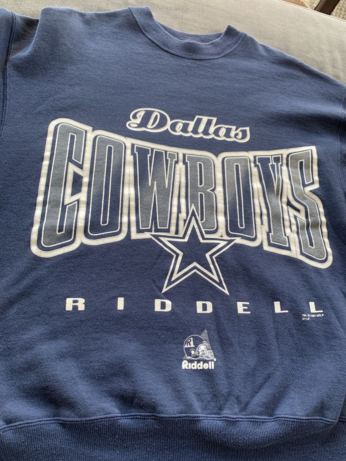 Vintage Vintage Dallas Cowboys Riddell Sweater Crewneck | Grailed