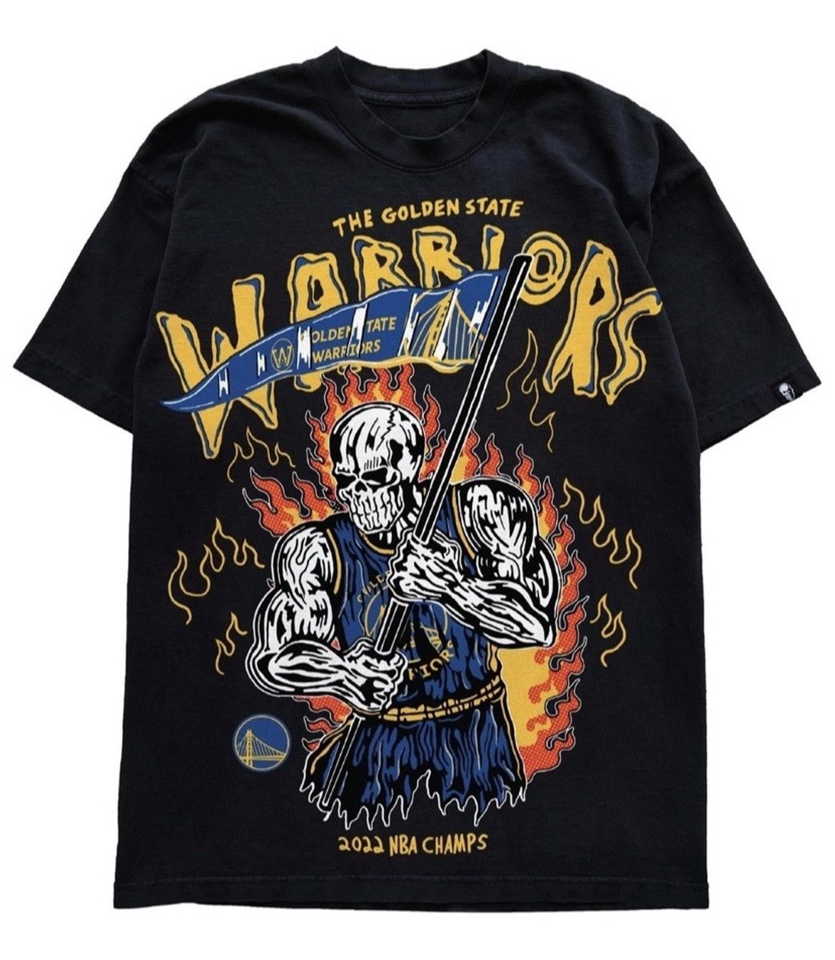 Warren Lotas Warren Lotas Warriors Championship Pennant Tshirt - XXL ...