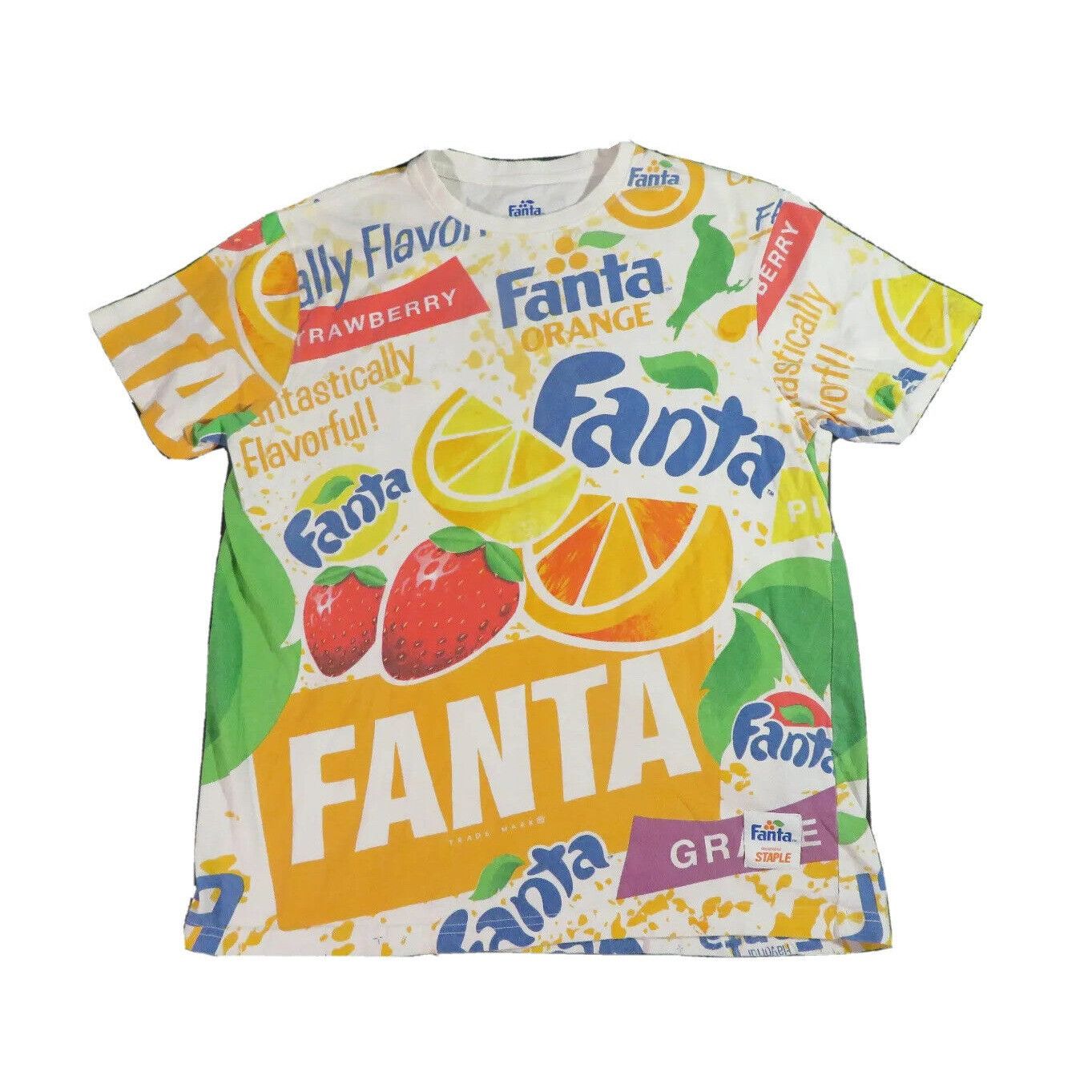 Staple Staple x Fanta Graphic All Over Print AOP T Shirt | Grailed
