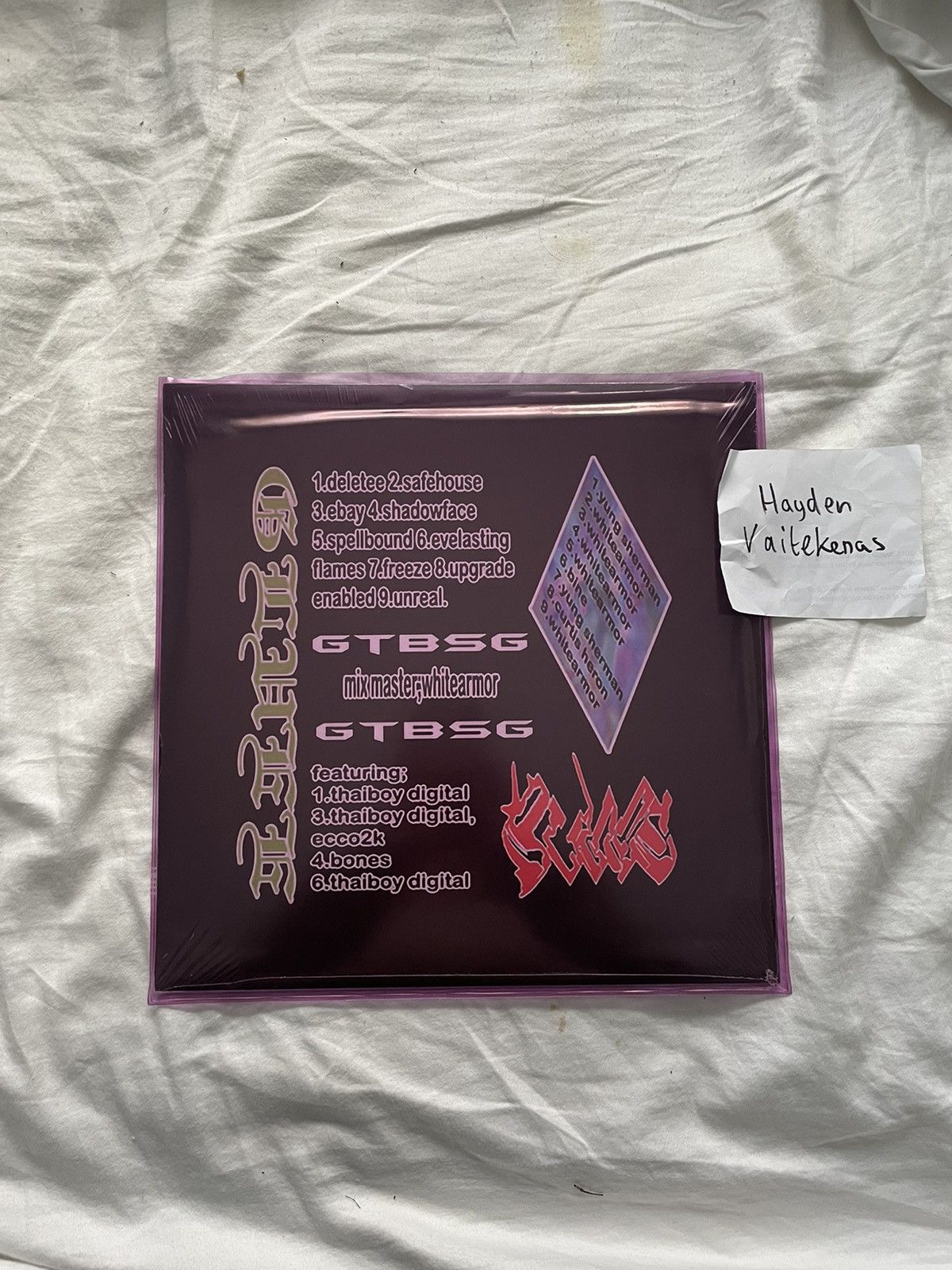 Drain Gang Bladee Gluee Vinyl | Grailed
