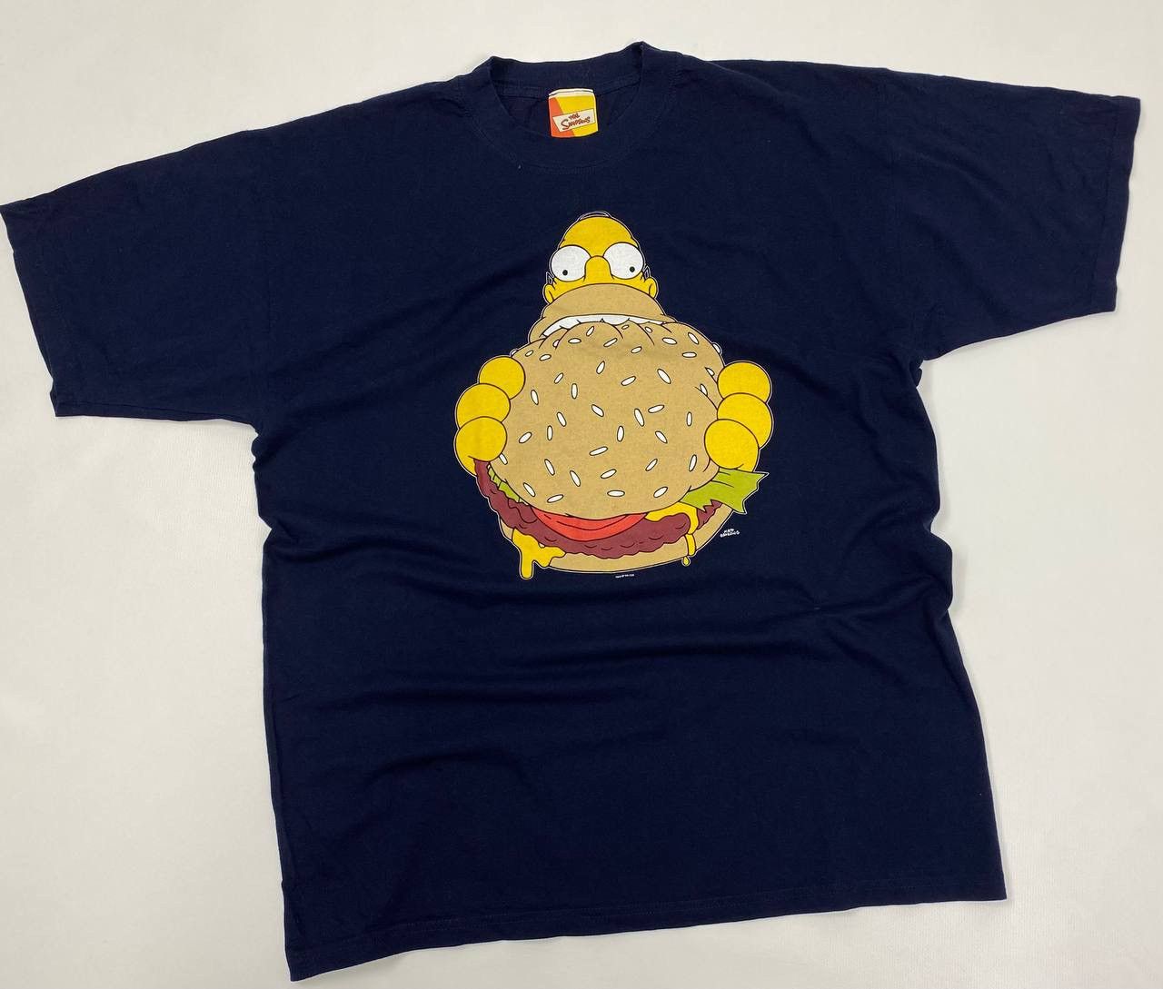 The Simpsons × Vintage The Simpson 1998 Homer eating burger | Grailed