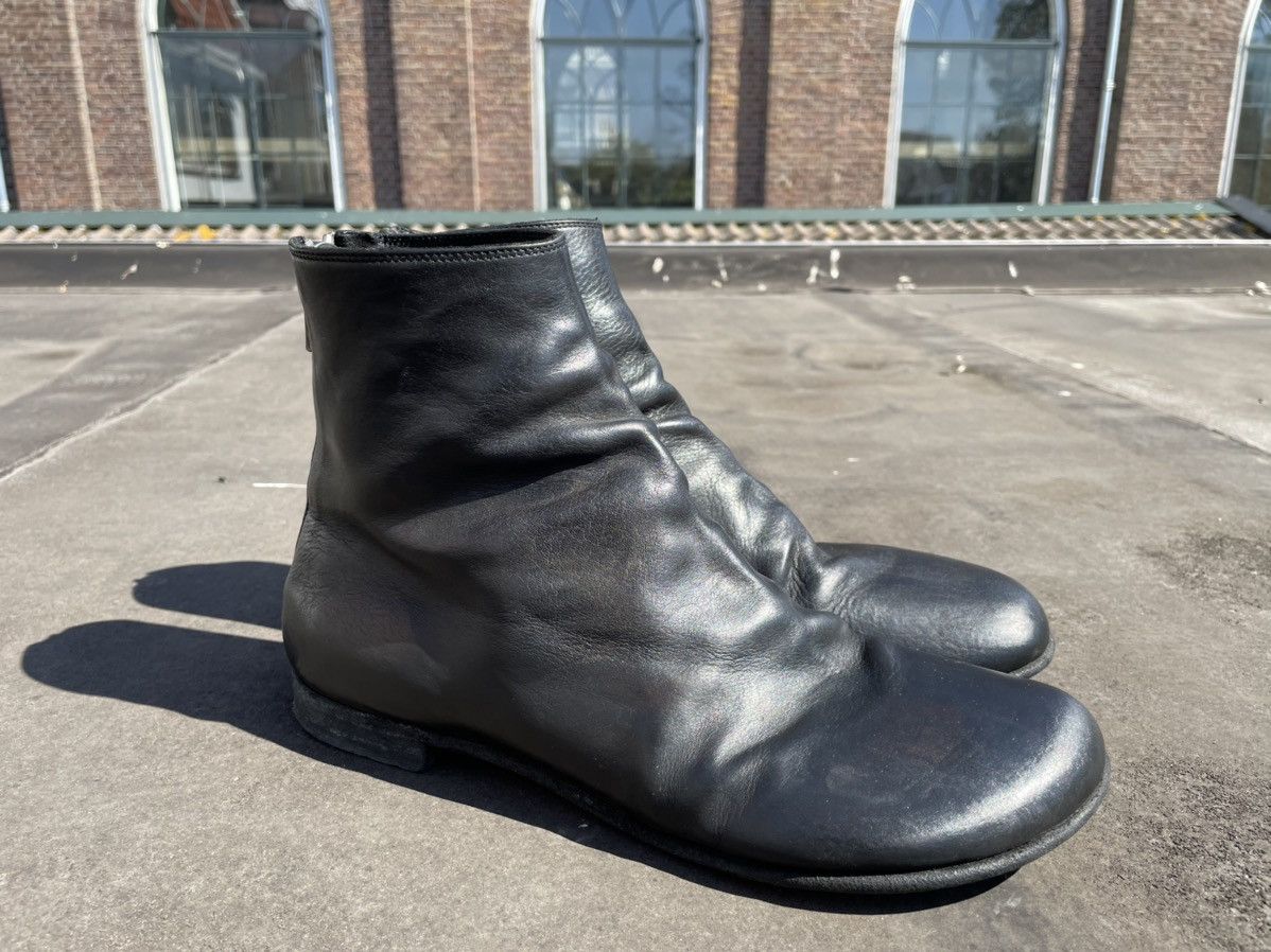 Guidi Guidi Zo 08 Black back zip boots | Grailed
