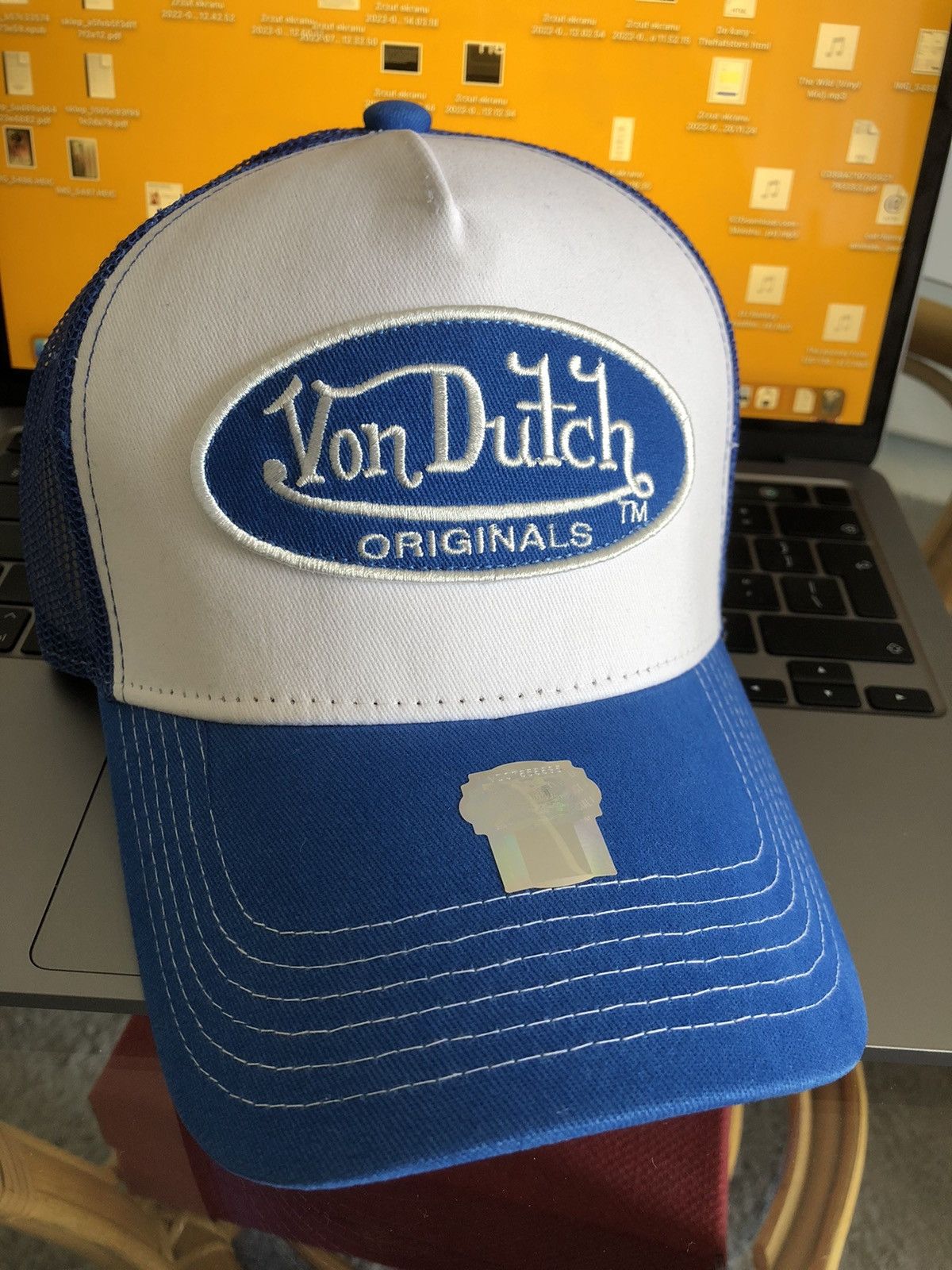 Von Dutch Blue 💙 Von Dutch Drip Trucker Cap Hat Limited Color | Grailed