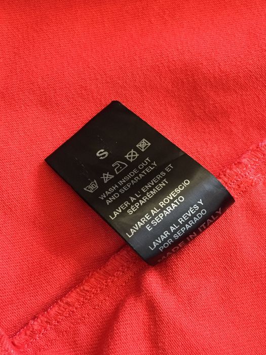 Raf Simons AW19 Raf Simons Red Denim Big Fit Shirt | Grailed