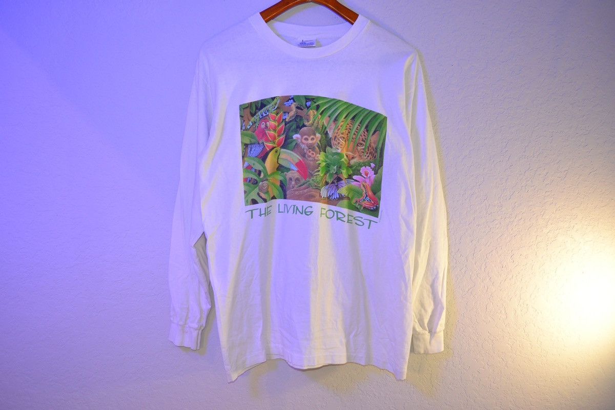Vintage Vintage early 90s Human Tees “The living forest” longsleeve ...