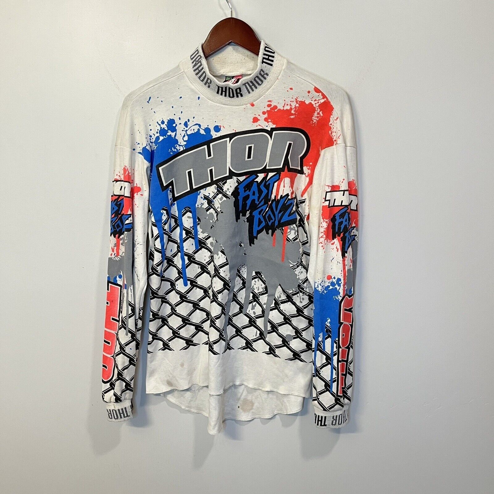 Vintage VTG 80s 90s Thor Racing rare Moto Cross Motocross Shirt | Grailed