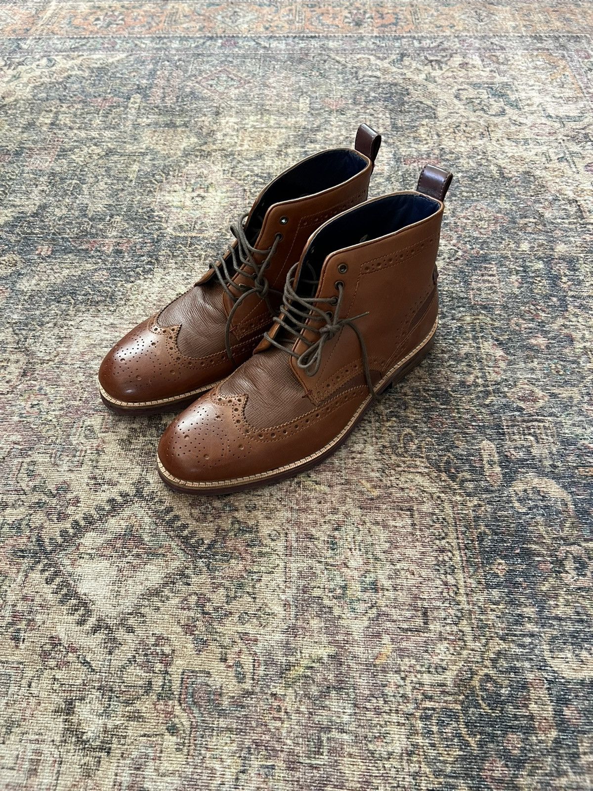 Ted Baker Ted Baker Wingtip Dress Boots | Grailed