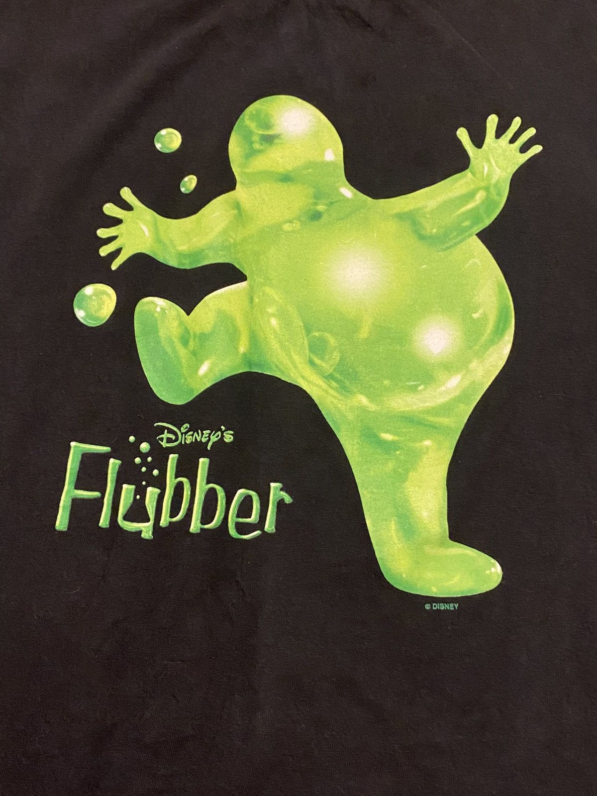 Disney × Movie × Vintage Disney “Flubber” vintage 90’s movie promo tee ...