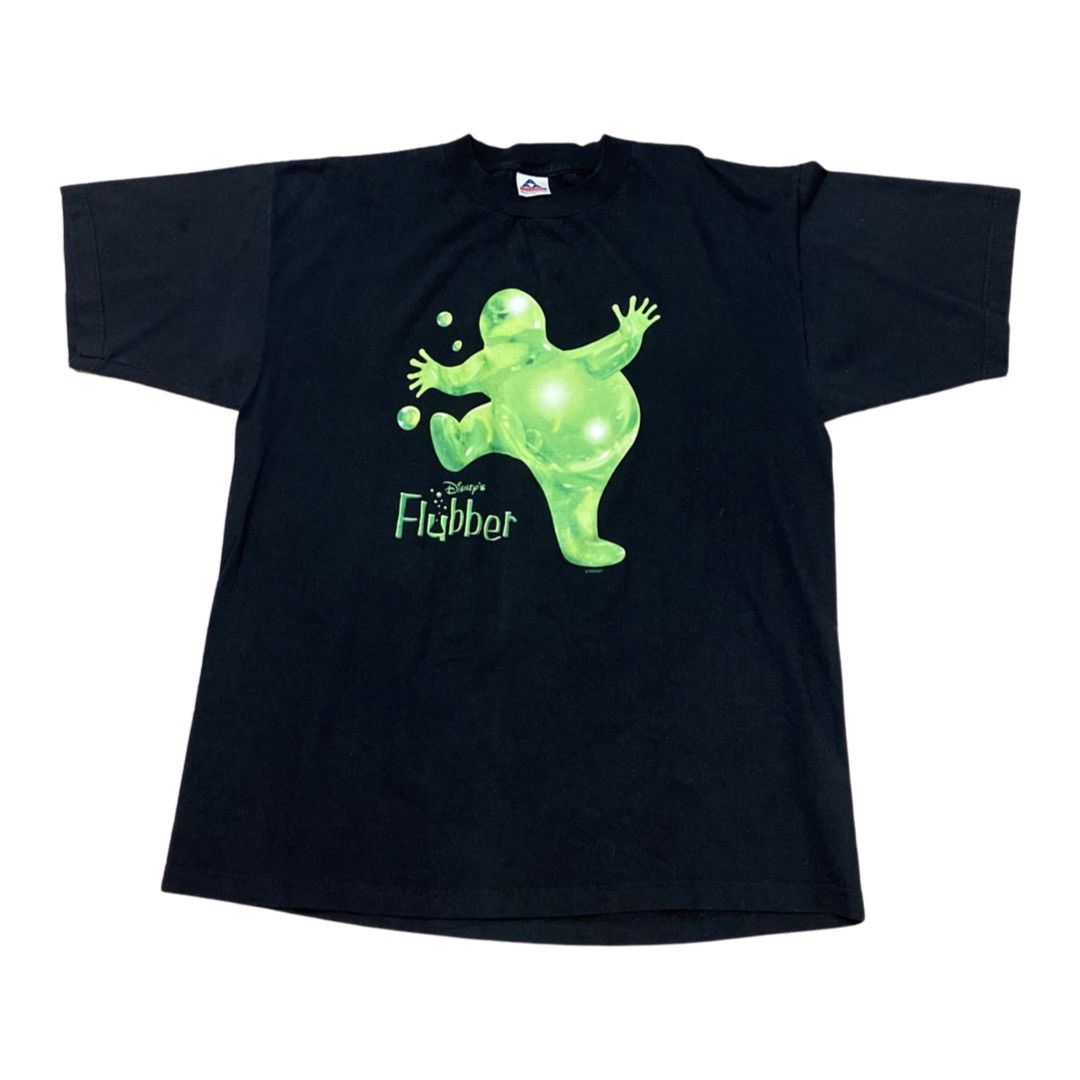 Disney × Movie × Vintage Disney “Flubber” vintage 90’s movie promo tee ...