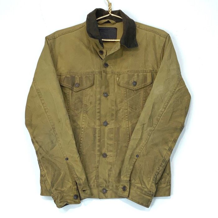 Levi's Levi’s Filson Waxed Type 3 Jacket Size Large Beige Made In Usa ...