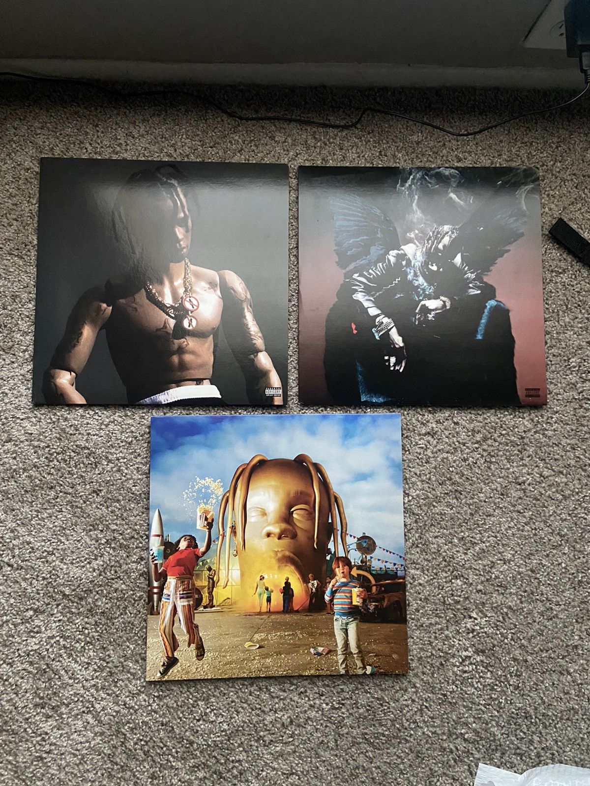Travis Scott Travis Scott vinyl lot Astroworld Rodeo Birds in the trap ...