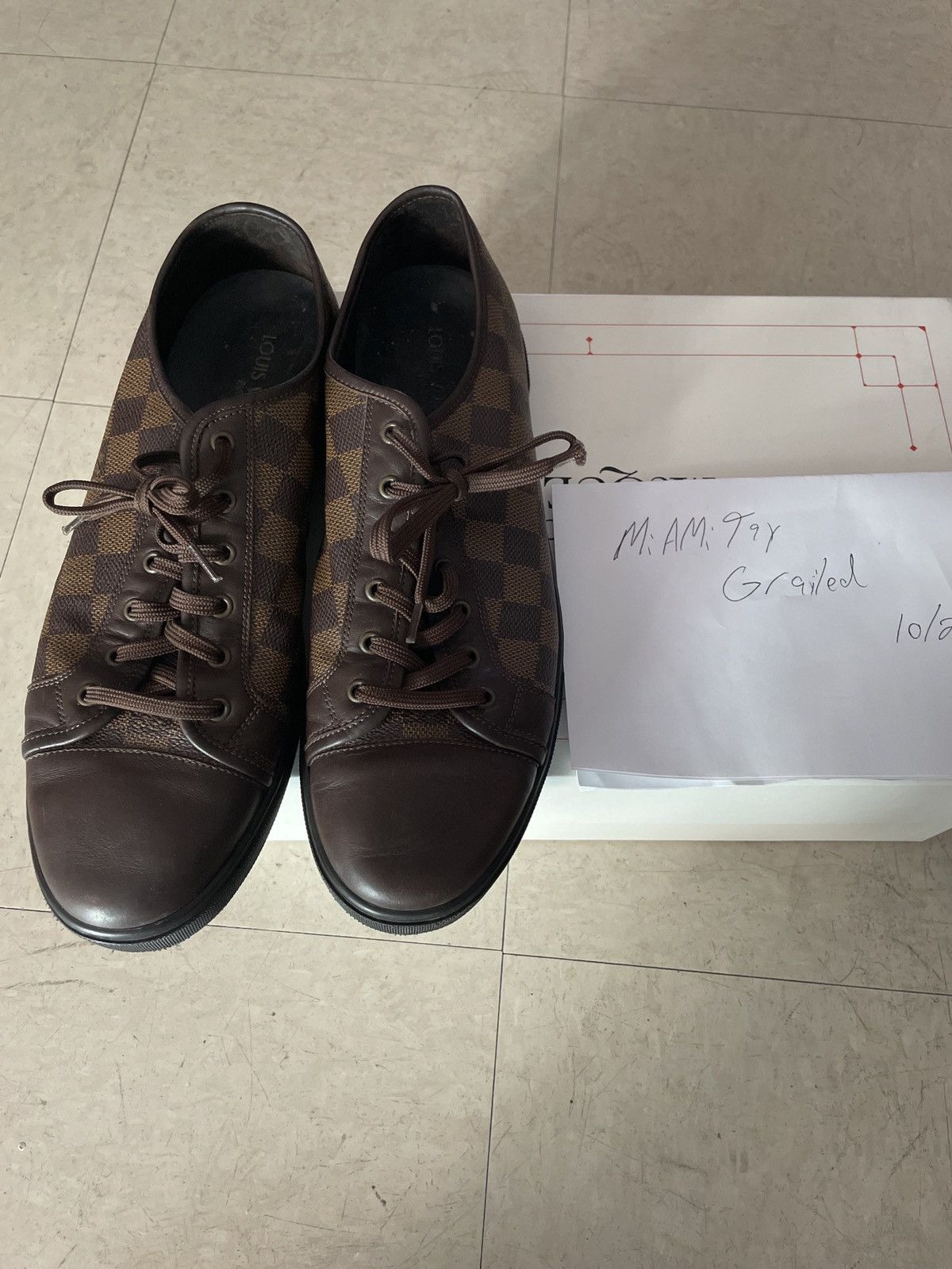 Louis Vuitton Louis Vuitton Damien patten Sneaker (Vintage) | Grailed