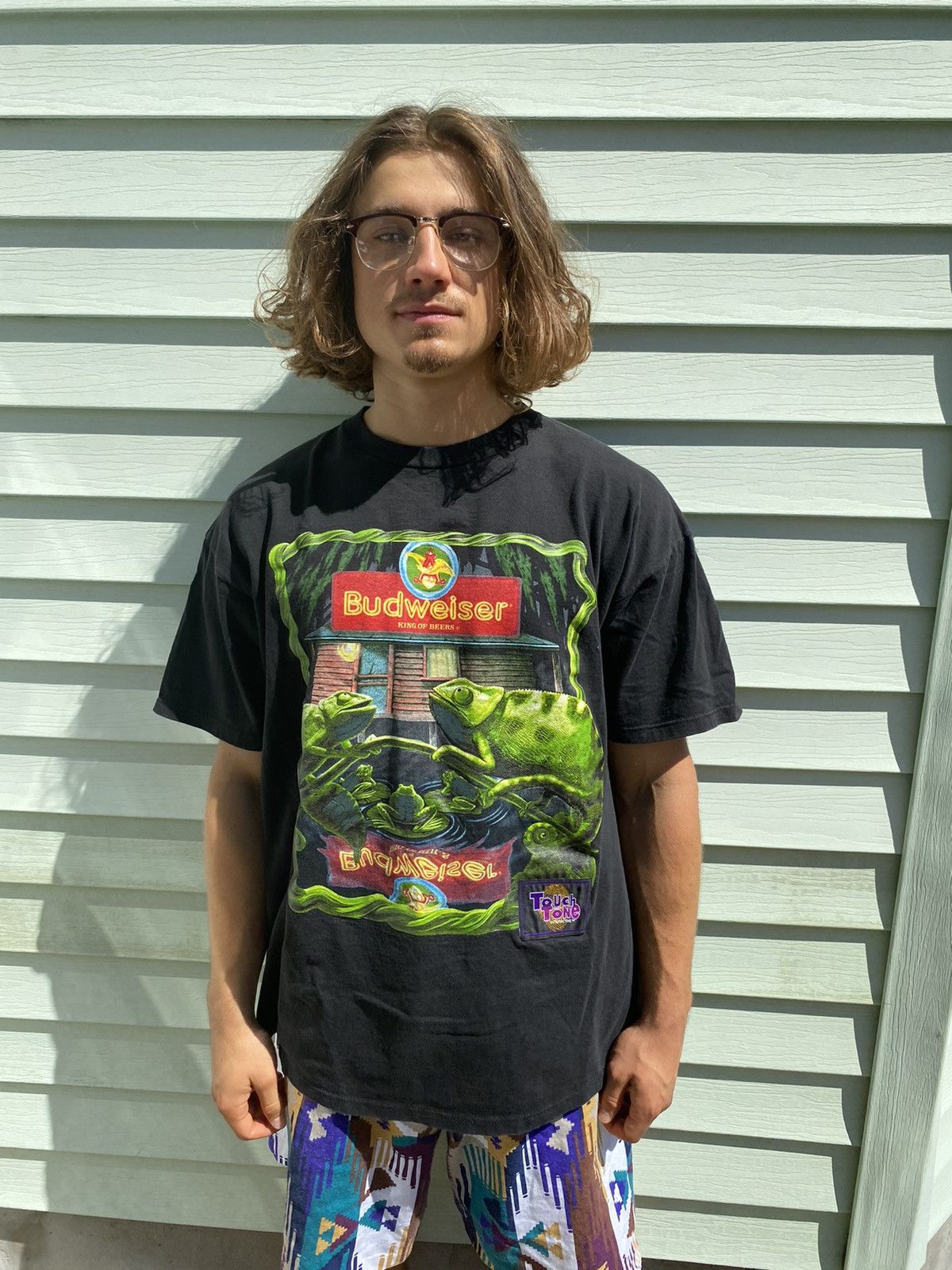 Budweiser × Vintage vintage 90s Budweiser Graphic tee | Grailed