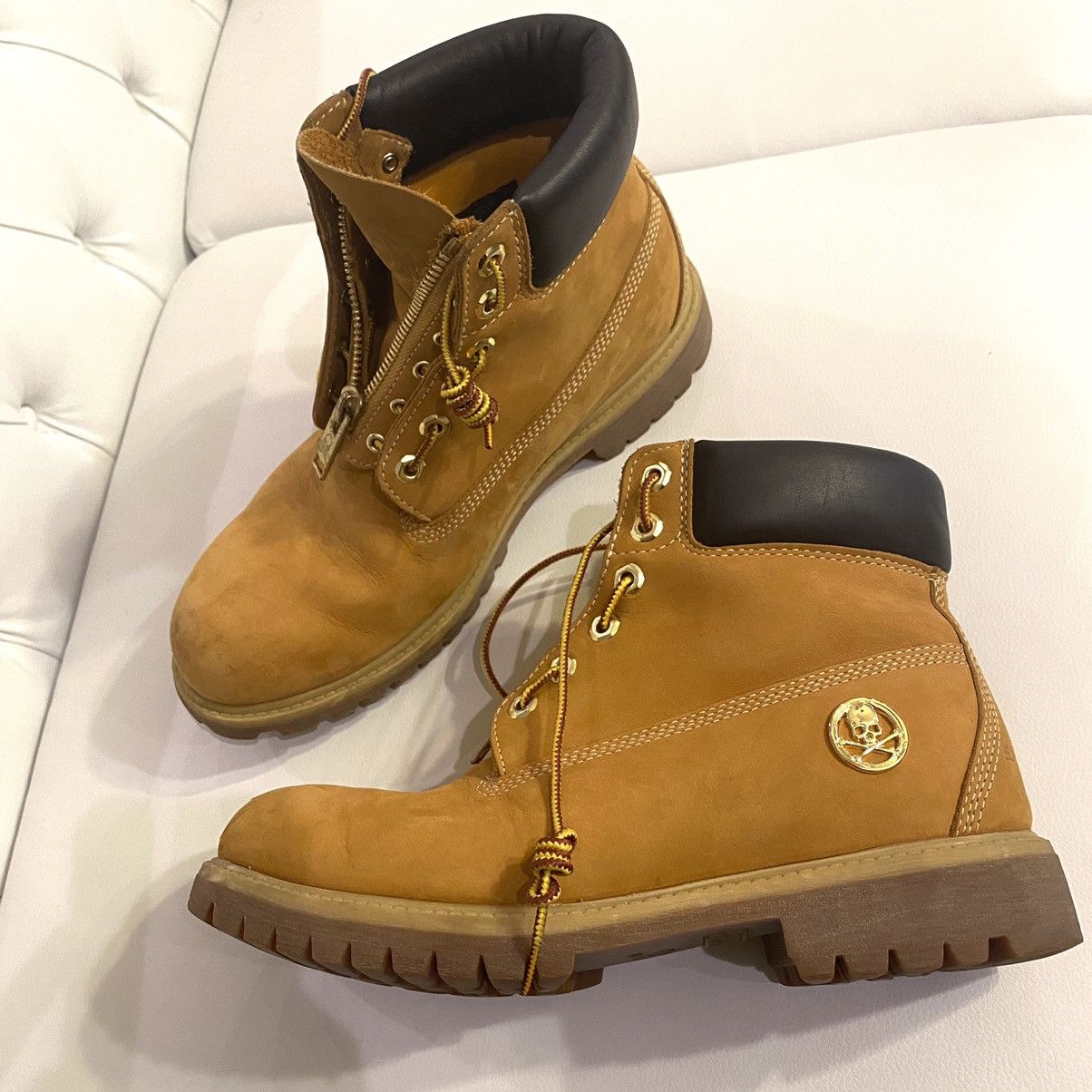 Mastermind Japan × Timberland Mastermind Japan X Timberland 6-eye Boots ...