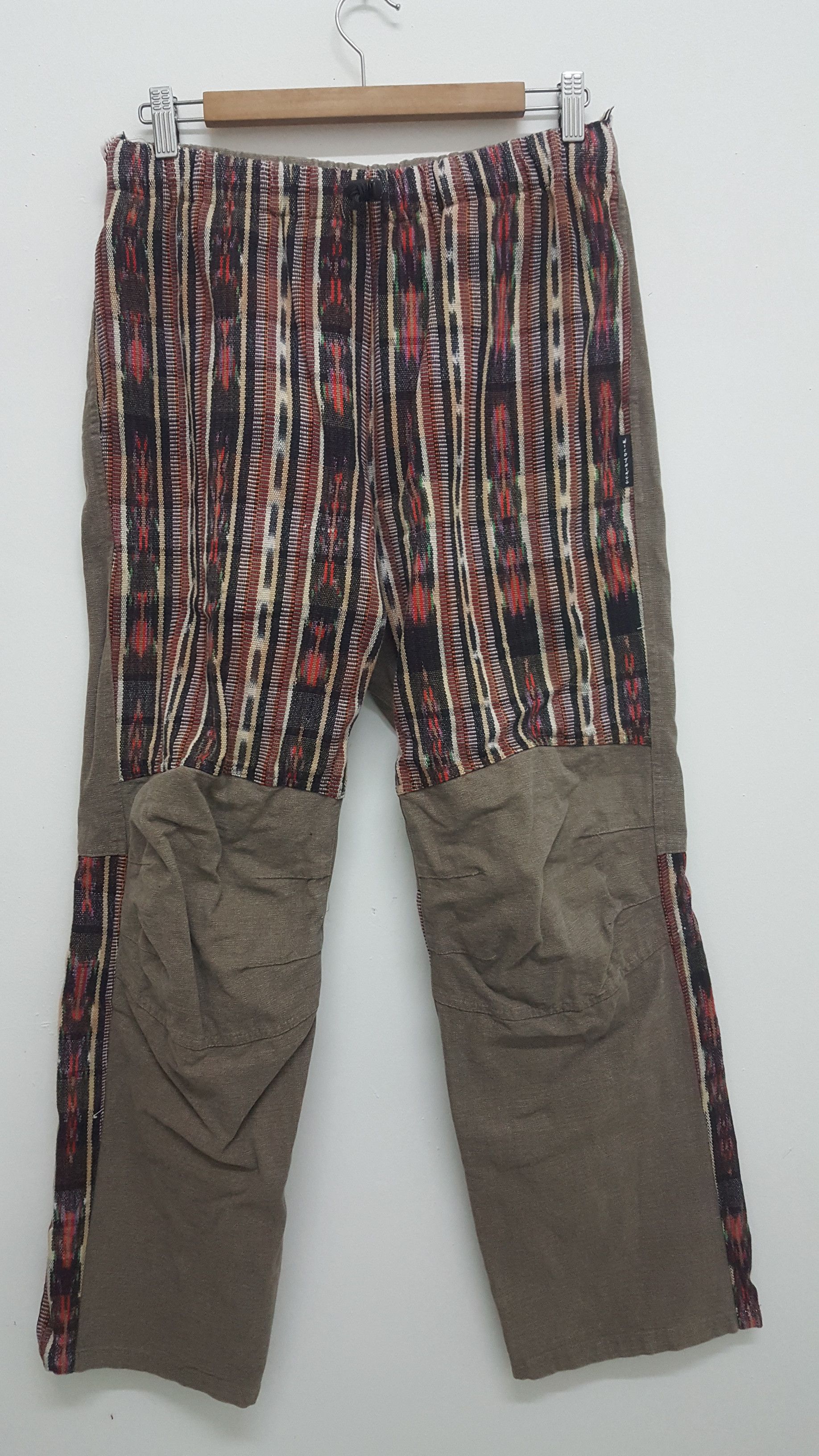 Outdoor Style Go Out! VINTAGE 🔥 BOHEMIAN NATIVE TRIBAL MOTIVE PANTS ...