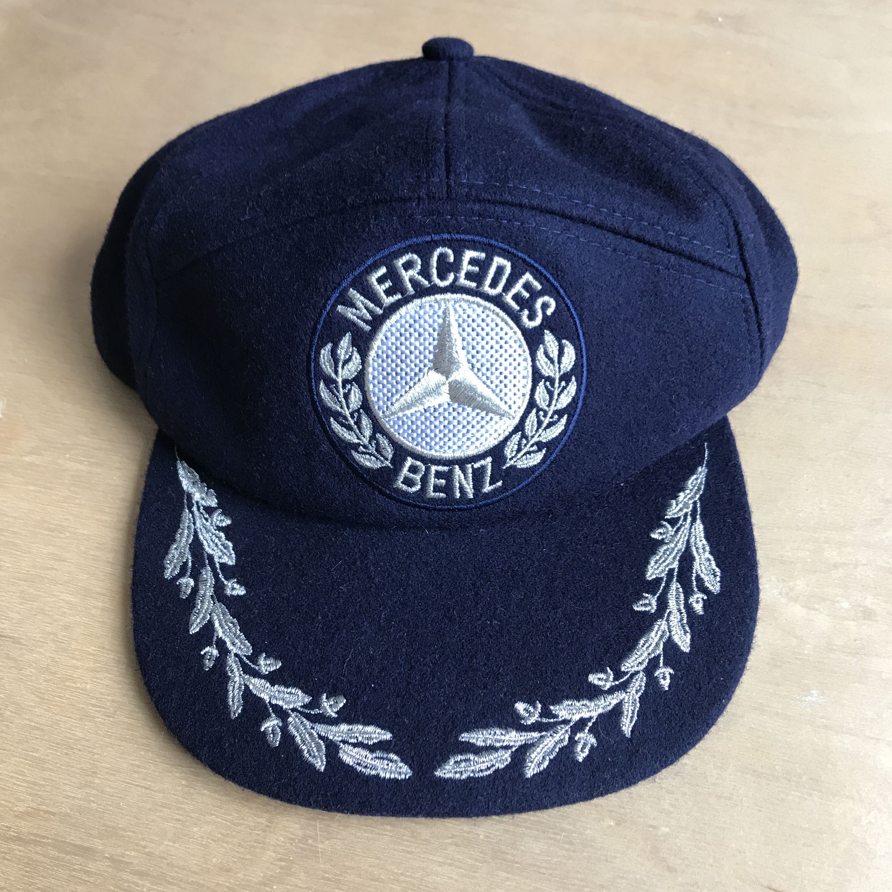 Mercedes Benz × Vintage Vintage Mercedes Benz Wool Hat | Grailed