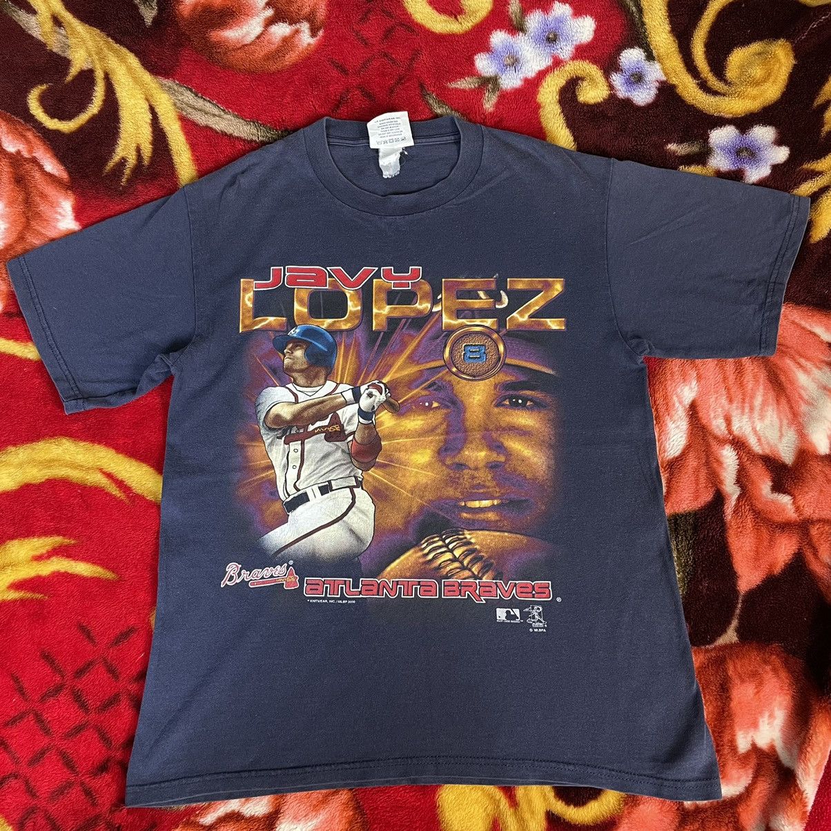 MLB × Streetwear × Vintage Vintage MLB Javy lopez Tee shirt | Grailed