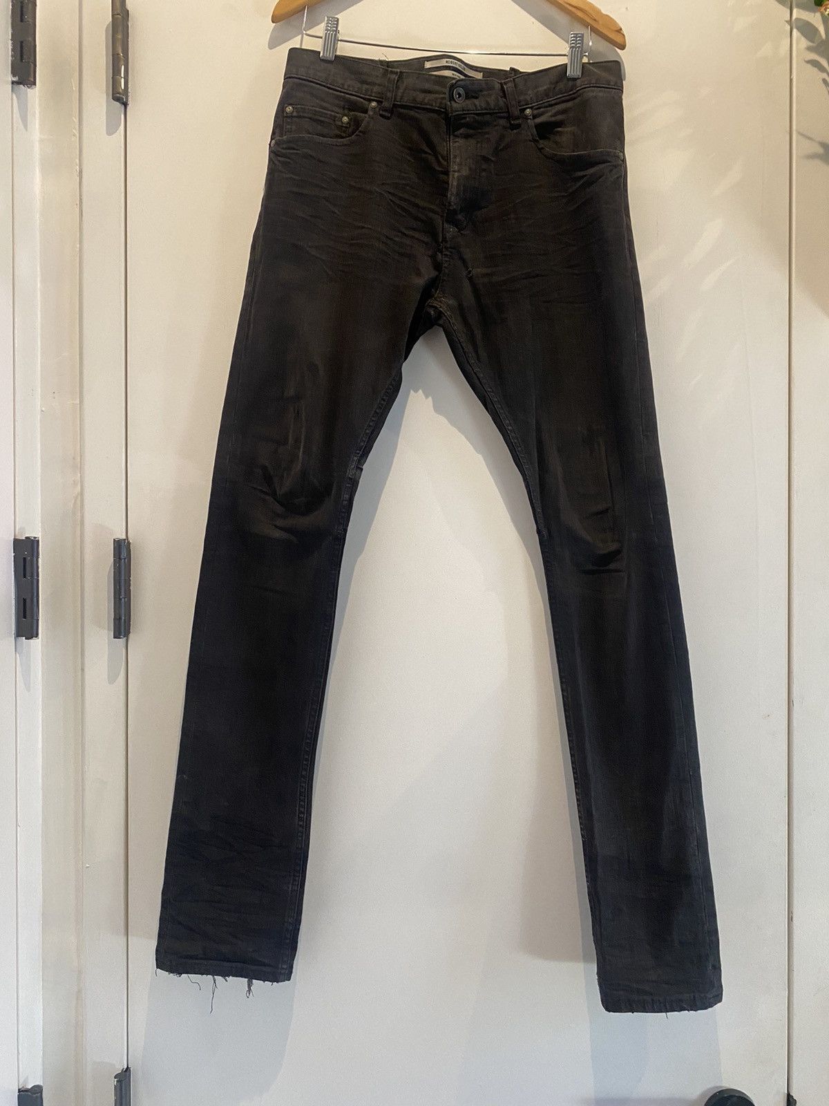 Robert Geller AW12 Distressed Denim | Grailed