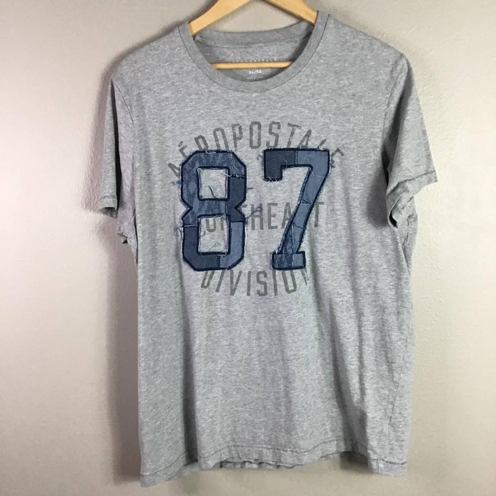 Aeropostale Aeropostale 87 T Shirt sewn numbers 1987 Retro y2k XL | Grailed