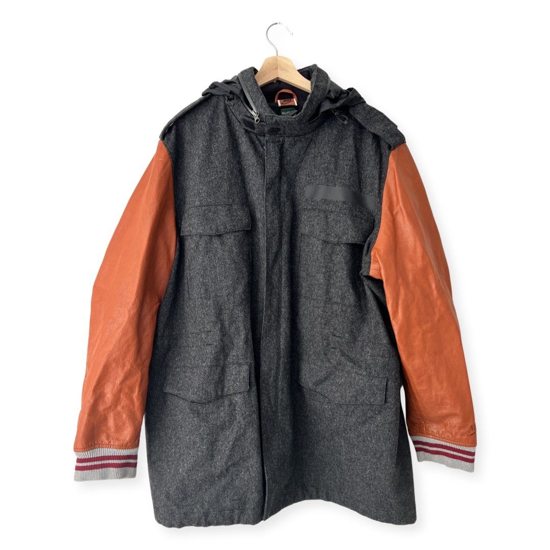 Nike Nike M65 Destroyer Military Jacket Grey Wool - Retail $600 | Grailed