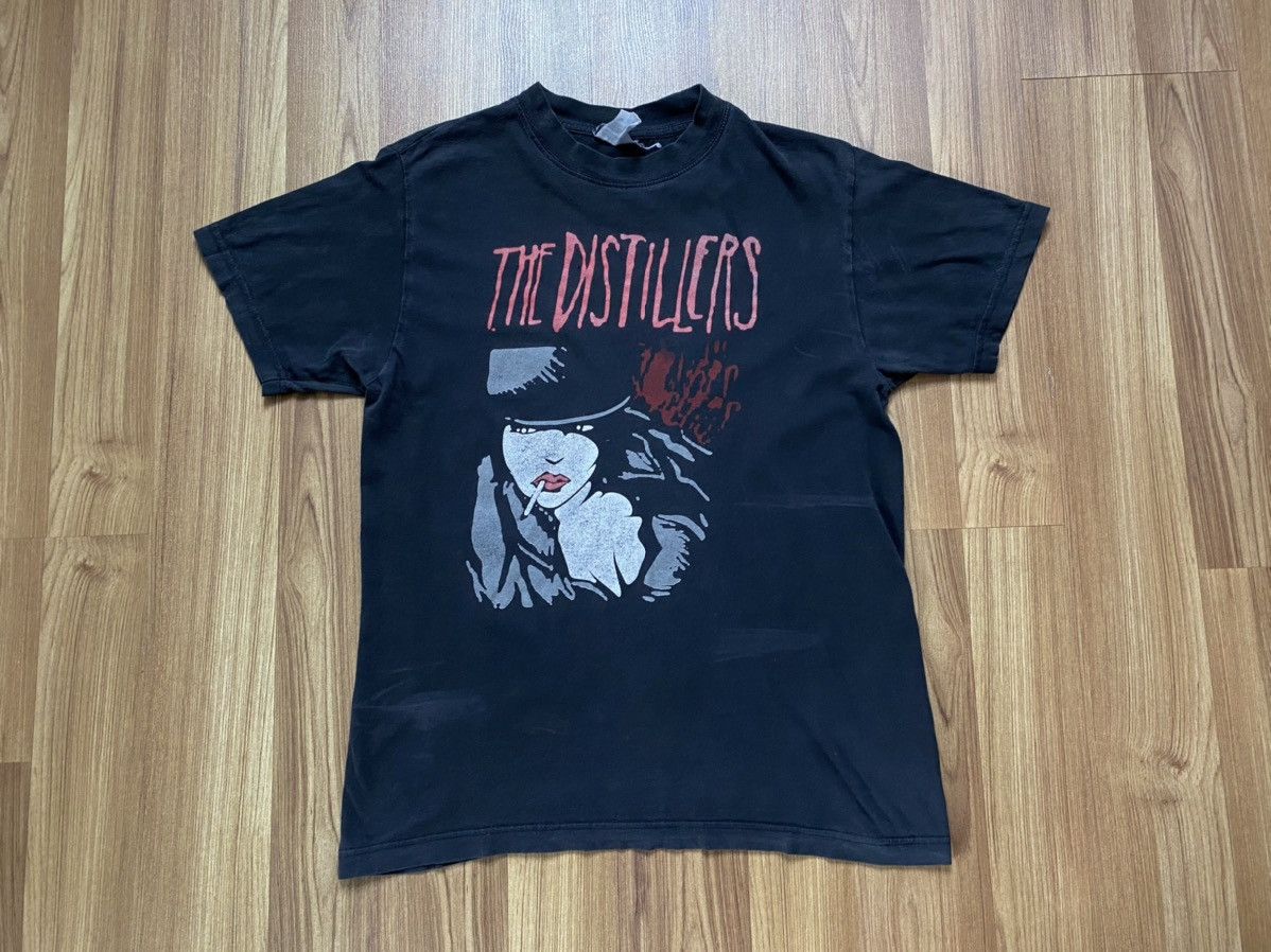 Vintage Vintage The Distillers Band T Shirt Tee Smiths NoFX Rancid ...