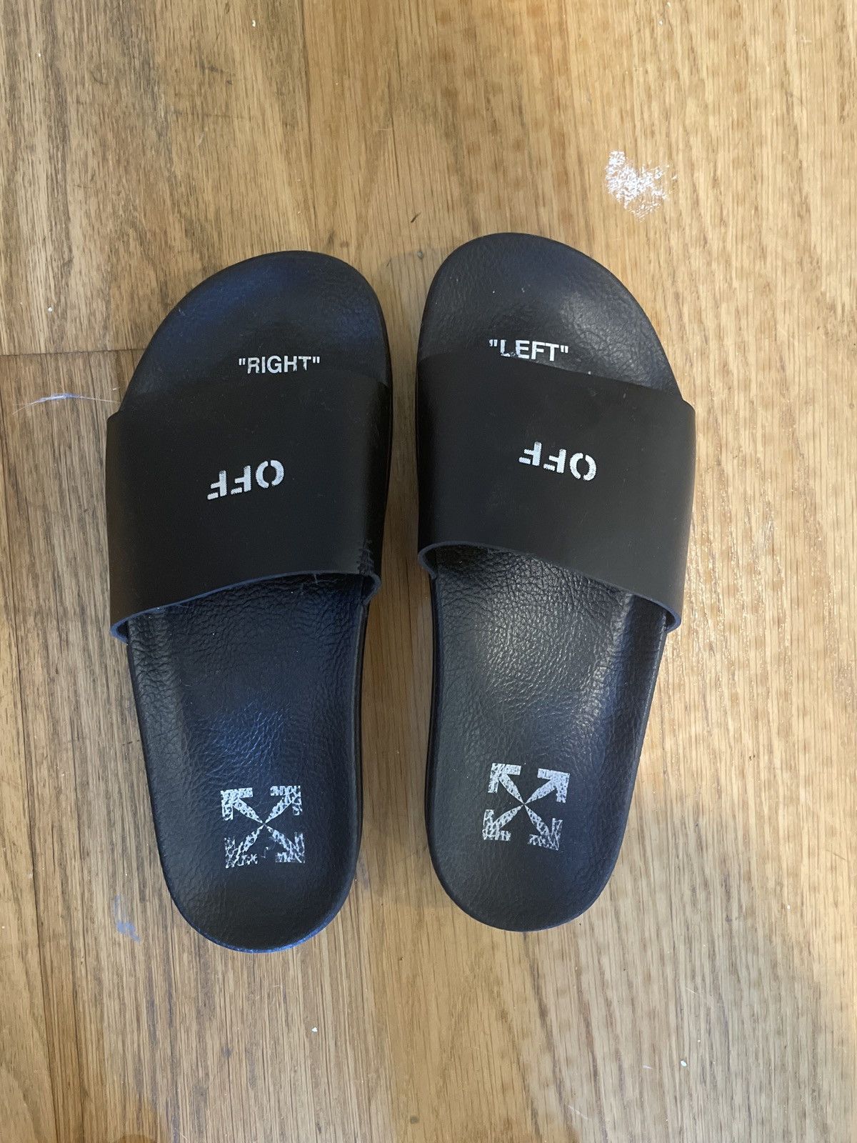 Off-White Mens Off White Pool Slides | Grailed
