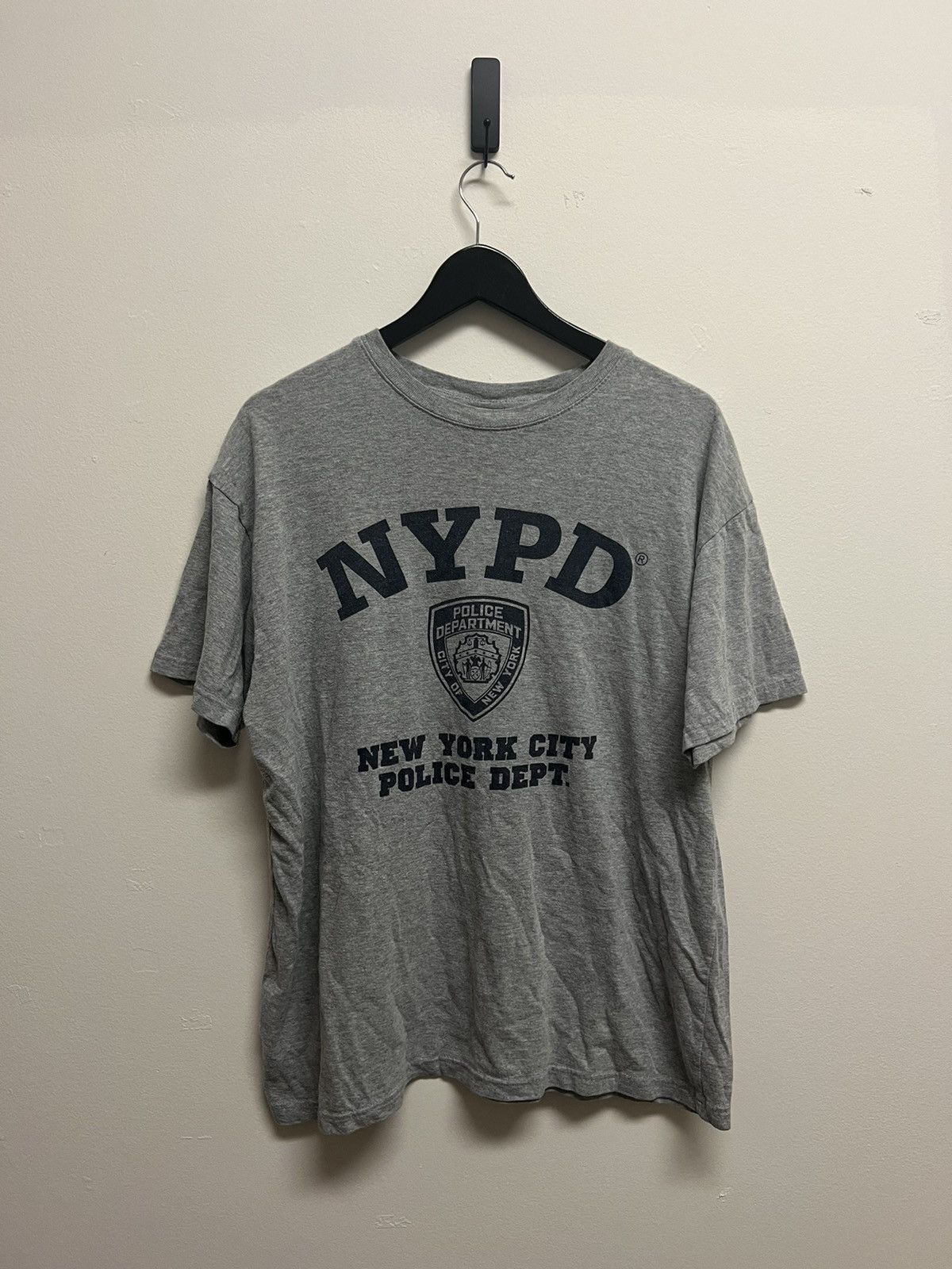 Streetwear × Vintage Authentic NYPD Tee | Grailed