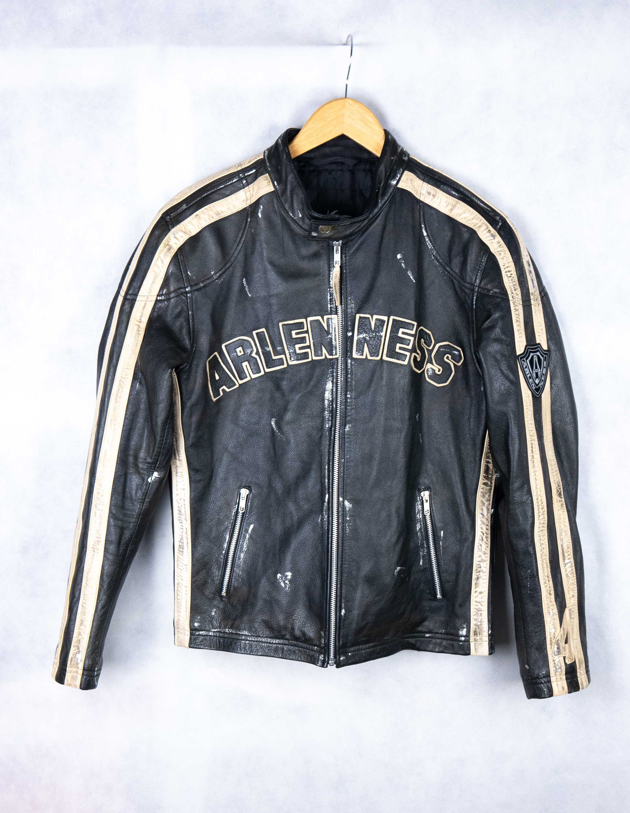 Genuine Leather × Vintage Vintage Arlen ness Leather Moto Jacket | Grailed