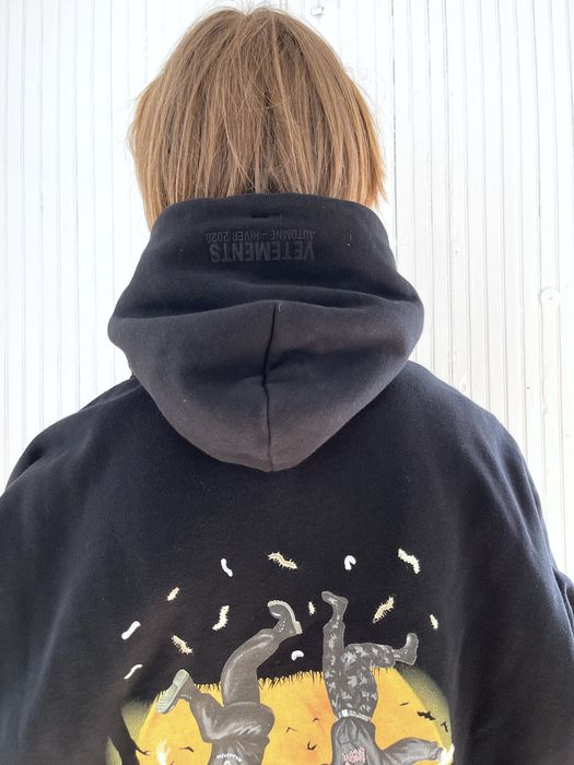Vetements Demna FW19 Hocus Pocus Upside Down Zip Hoodie NWT (M) | Grailed