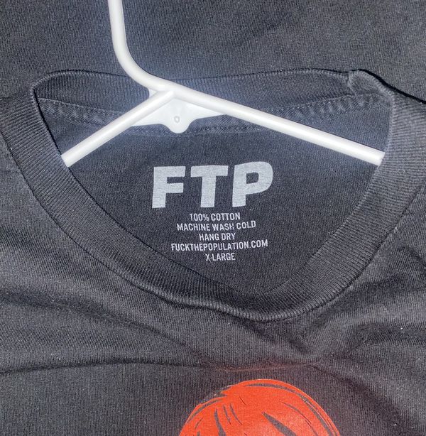 Fuck The Population FTP Bad Guys Shirt | Grailed
