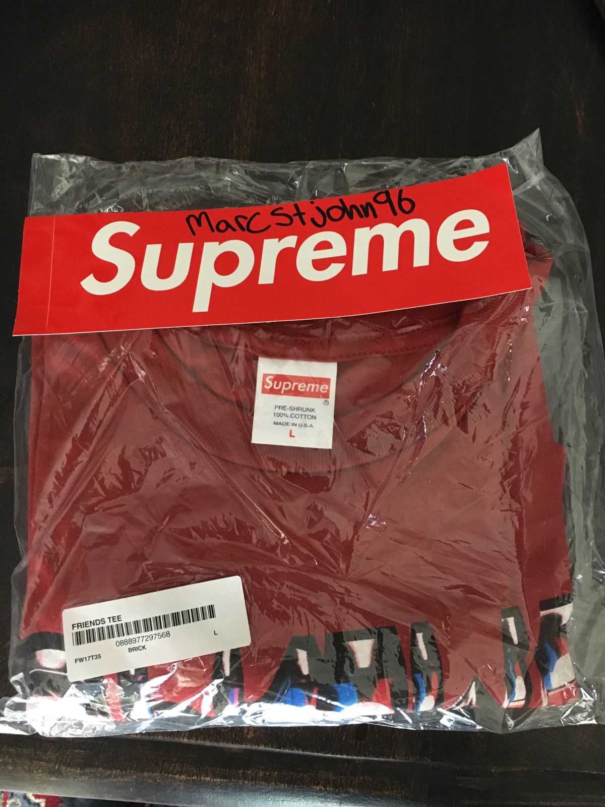Supreme Friends Tee | Grailed