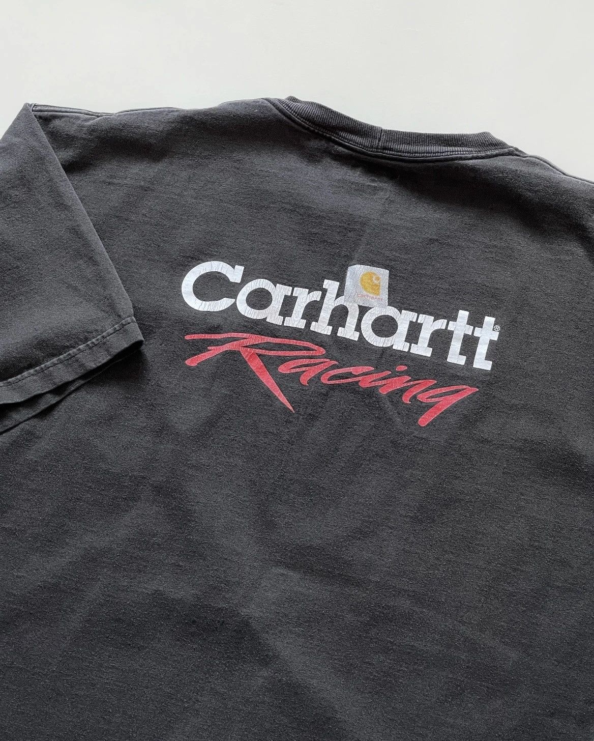 Vintage Rare Vintage Carhartt Racing T Shirt WIP Pocket | Grailed