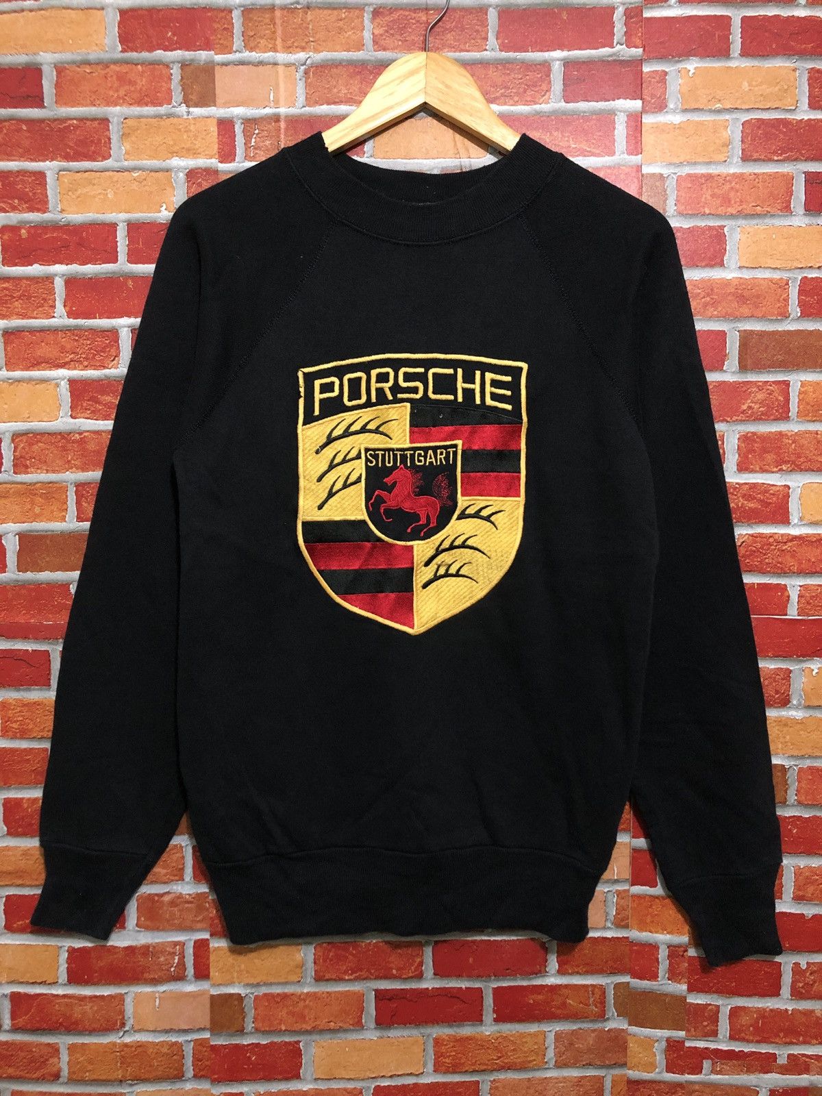Vintage Vintage Porsche Big Logo Sweatshirt | Grailed