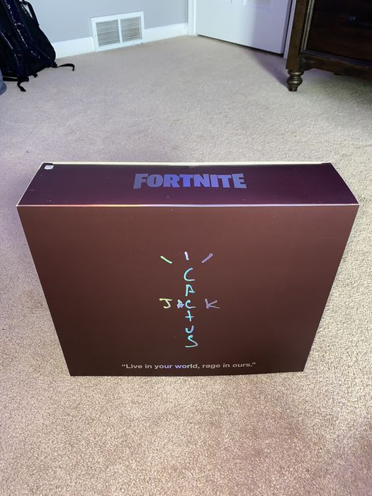 Travis Scott Cactus Jack X Fortnite Travis Scott / Astro Jack figures ...