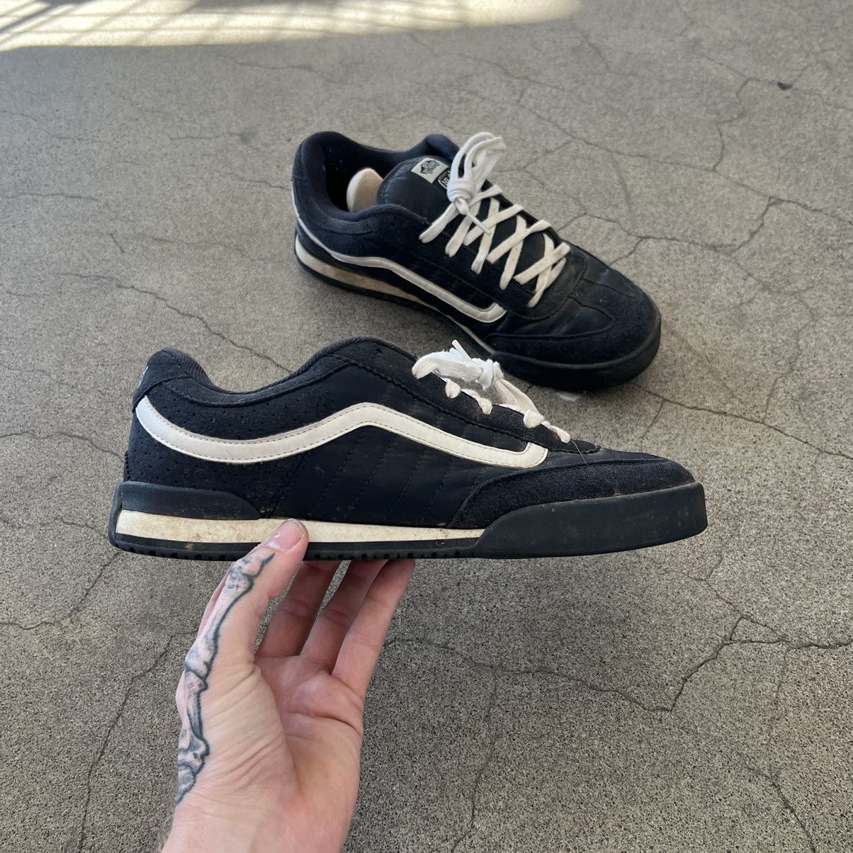 Vans Vintage Rare Vans Geoff Rowley XL2 Black Skate Shoes Mens | Grailed