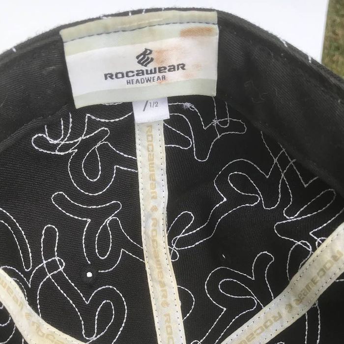 Rocawear Vintage Rocawear Fitted Cap 00s Y2K Hat 7 1/2 | Grailed