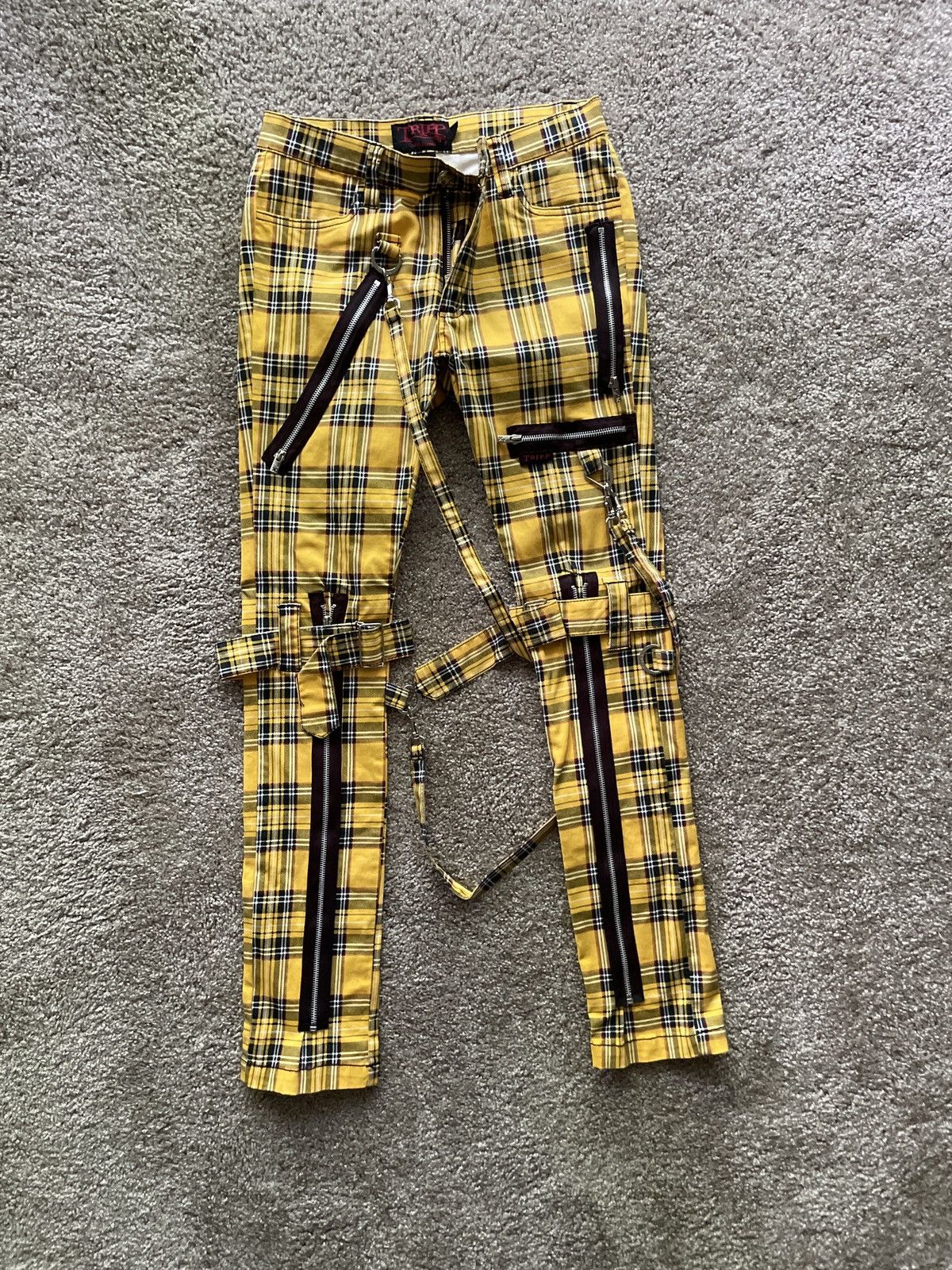 Tripp NYC YELLOW ROCKSTAR PANTS | Grailed