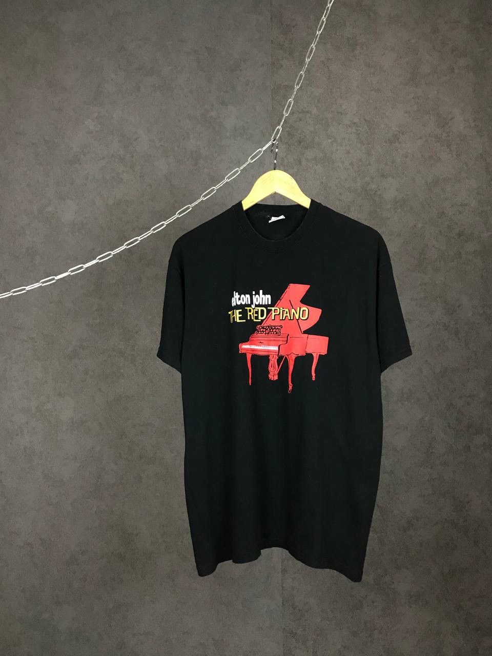 Band Tees × Cult × Vintage Elton John The Red Piano 2007 vintage rock ...
