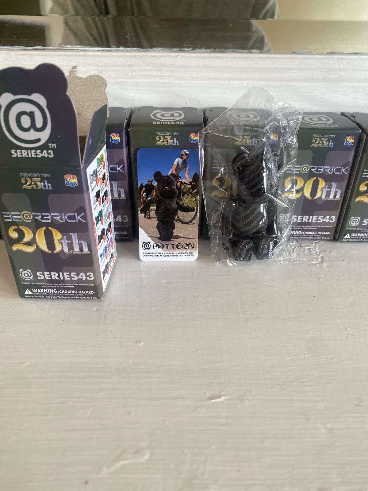 Medicom Bearbrick Pattern Bearbrick | Grailed