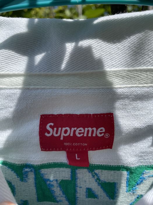 Supreme SS22 Striped Rugby Top | Grailed