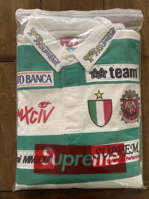 Supreme SS22 Striped Rugby Top | Grailed