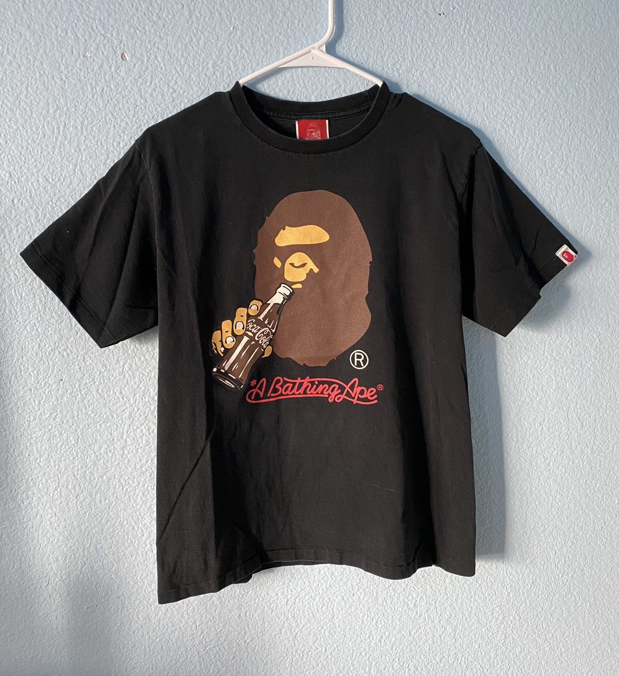 Bape Bape Coca Cola Collab Black T Shirt | Grailed