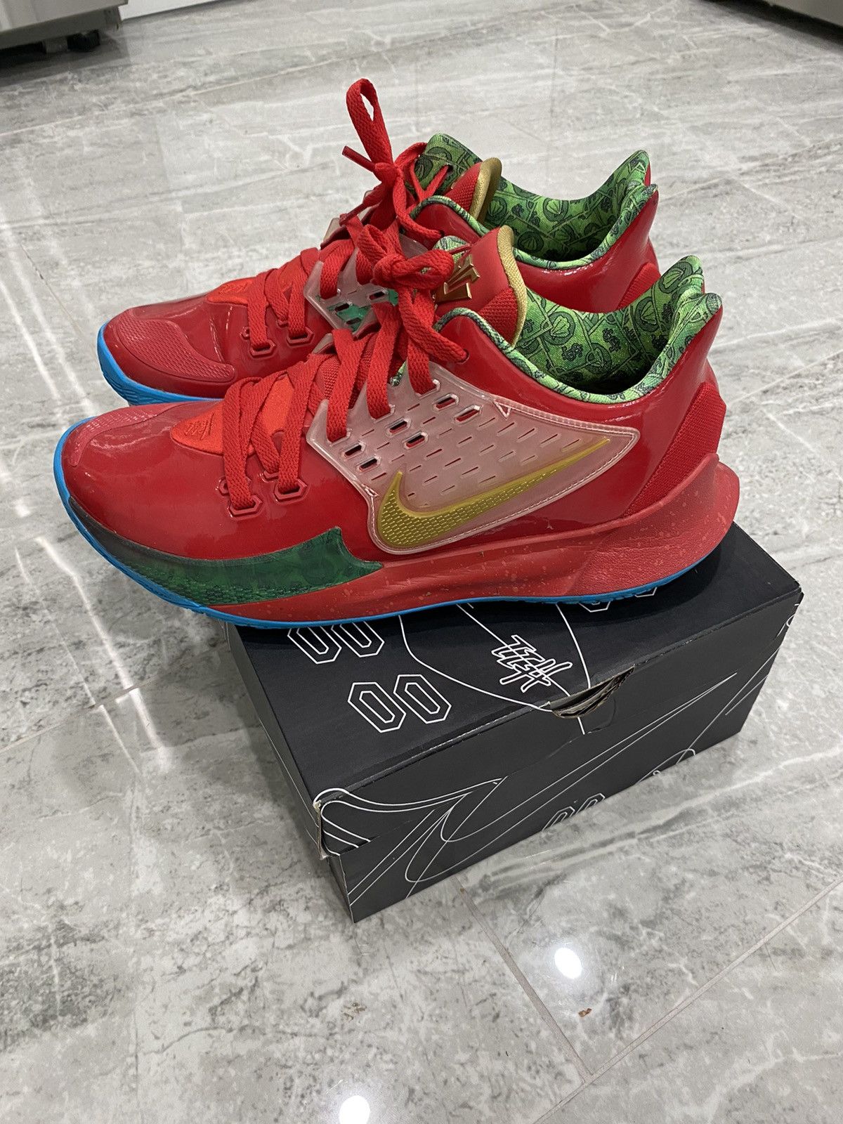 Nike Nike Kyrie 2 Low SpongeBob Mr. Krabs | Grailed