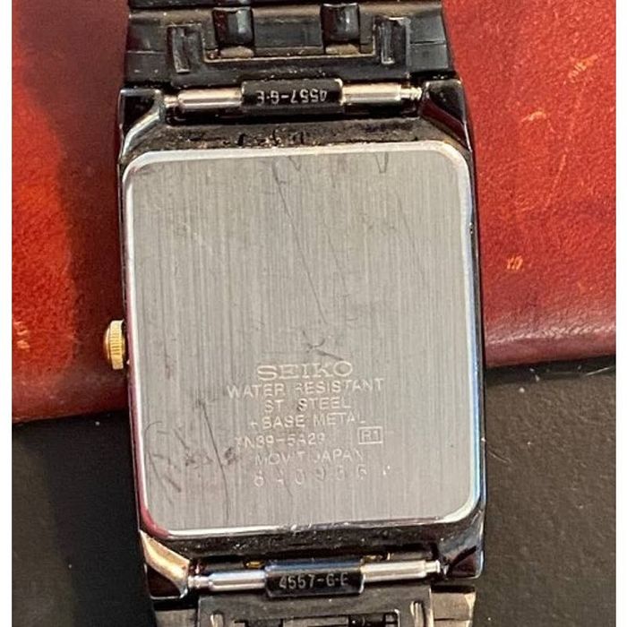 Seiko RARE and UNIQUE Seiko Men's VTG Watch, 7N39-5A29, Two Tone | Grailed