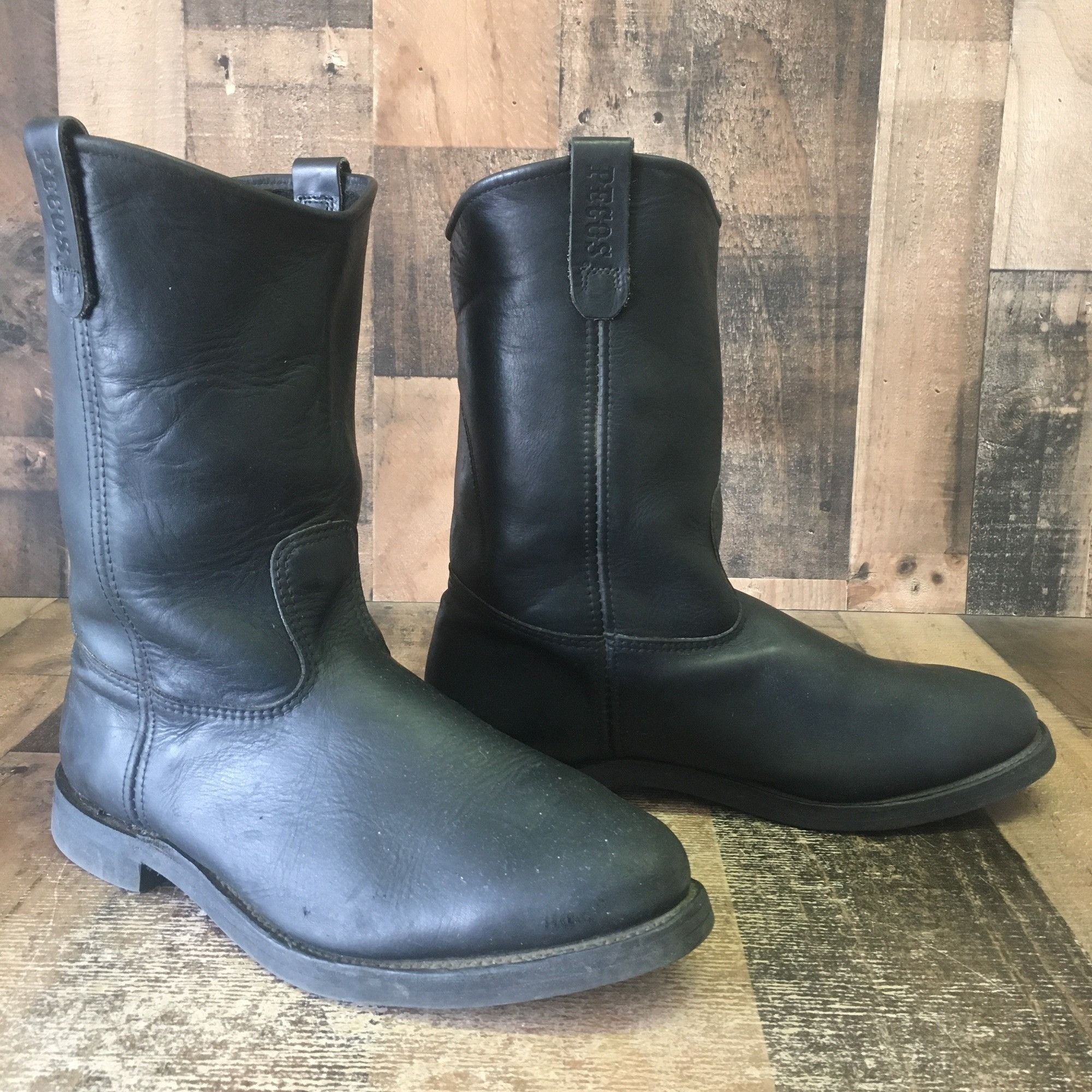 Red Wing Red Wing Pecos Vtg Soft Toe Vibram Sole Boots Mens 11 EEE | Grailed